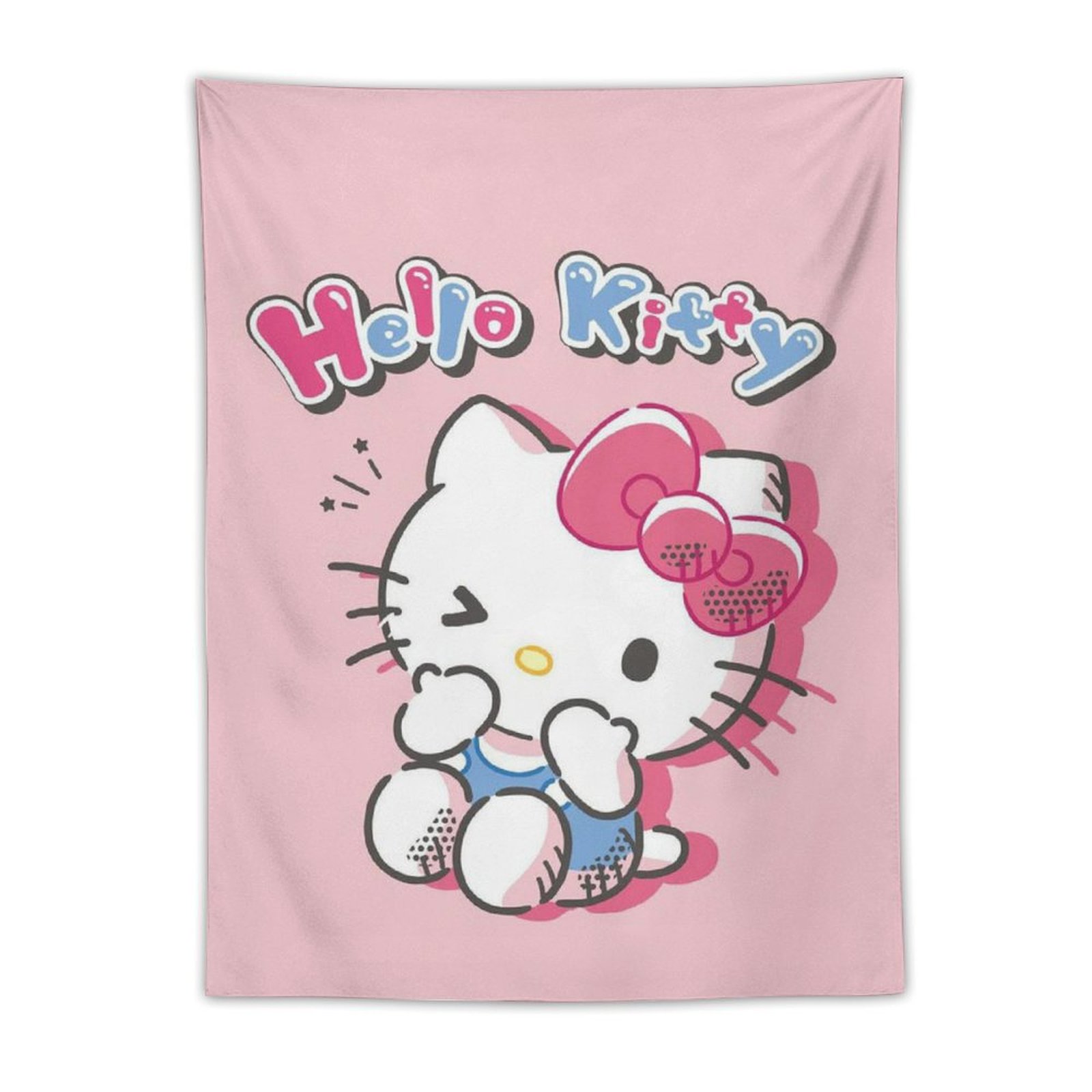 Hello Kitty Lock Edge Tapestry Room Decoration Cute For Girls - Walmart.com