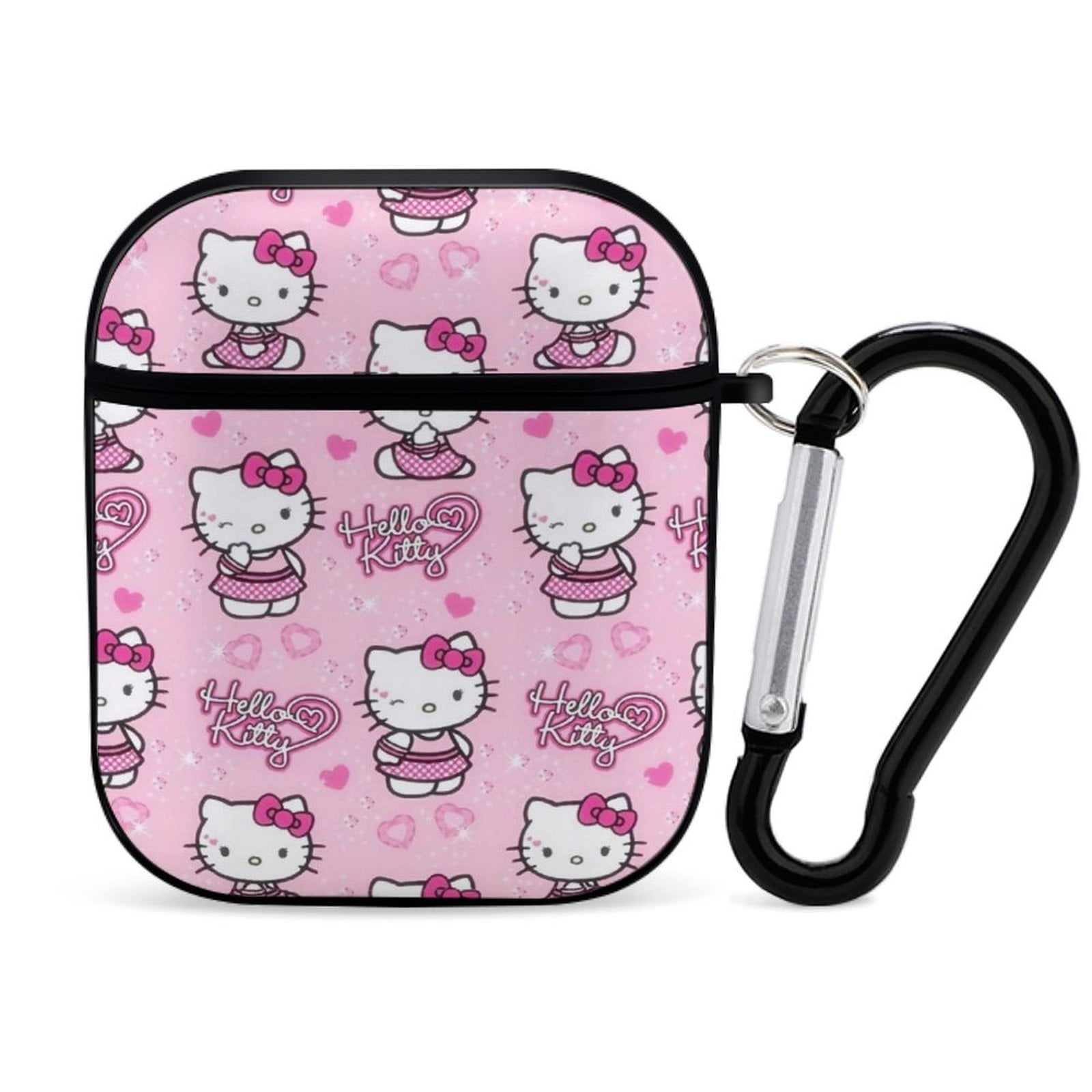 Hello Kitty Love Case for AirPods Case Cover with Keychain,Cute Cartoon ...