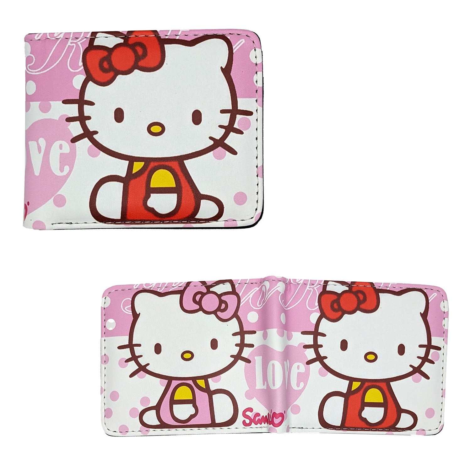 Hello Kitty Love - Hello Kitty 4x5" Bi-Fold Wallet - Walmart.com