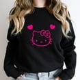 Hello Kitty Love Sweatshirt, Oversized Hoodie, Hello kitty tee, Cartoon ...