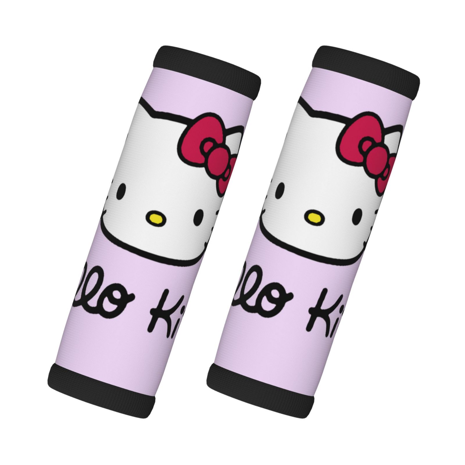 Hello Kitty Luggage Handle Bag, 2 Piece Neoprene Handle Sleeve ...