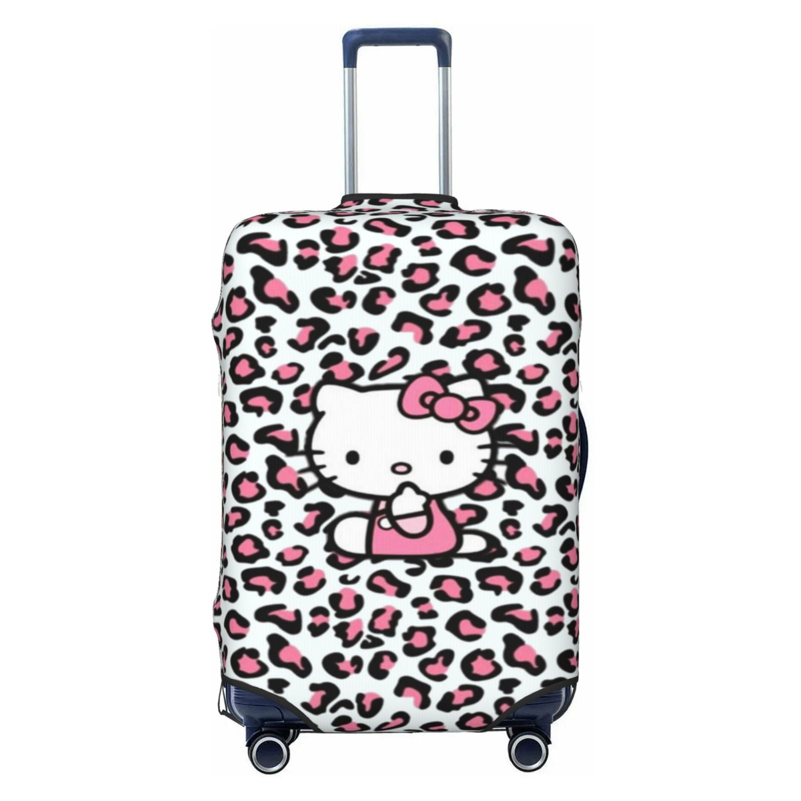 Hello Kitty Luggage Suitcase Covers Elastic Washable Cartoon Luggage ...