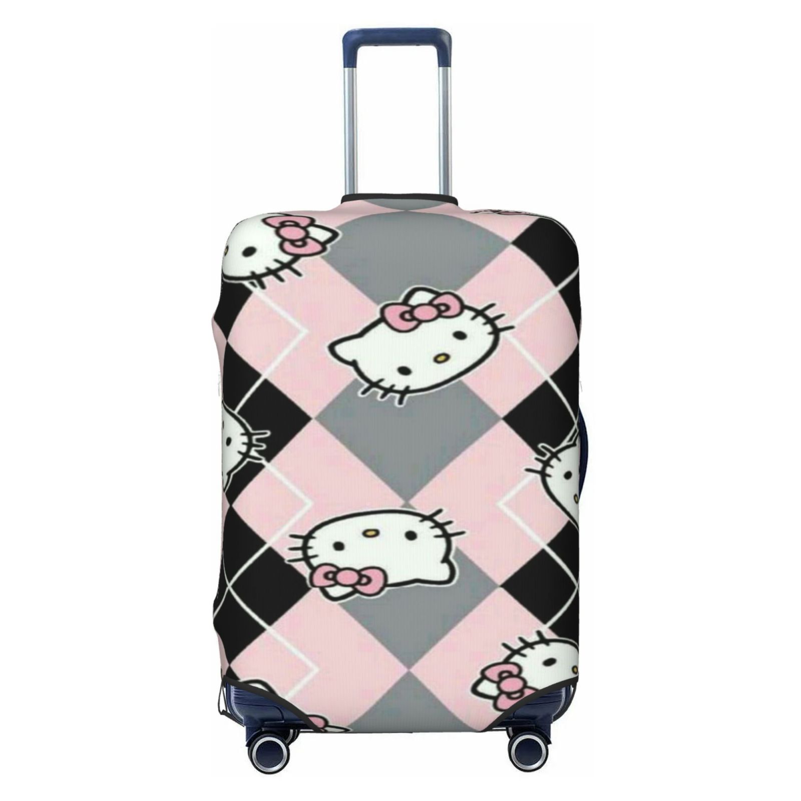 Hello Kitty Luggage Suitcase Covers Elastic Washable Cartoon Luggage ...