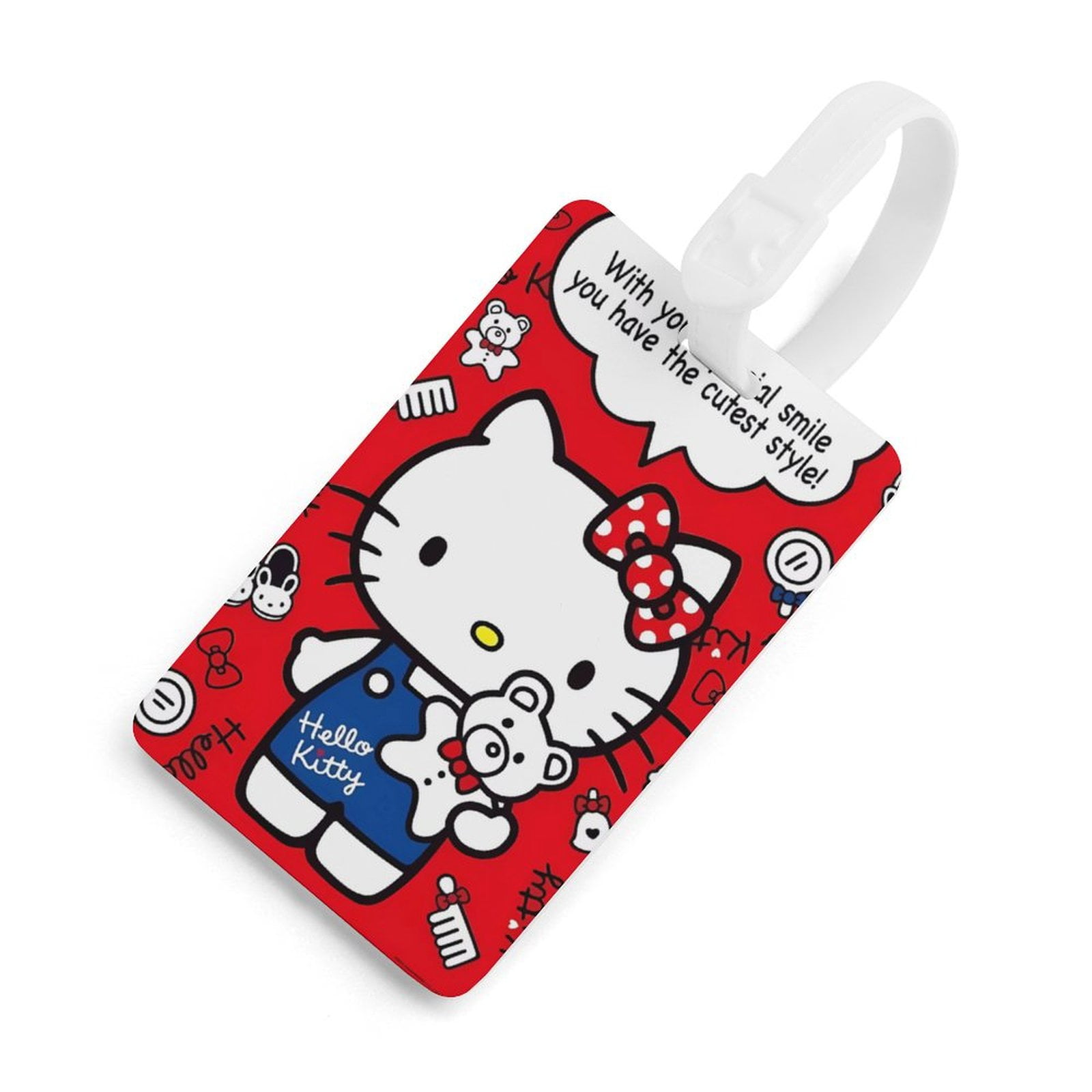 Hello Kitty Luggage Tag for Suitcases Bag Baggage Travel Tags ...