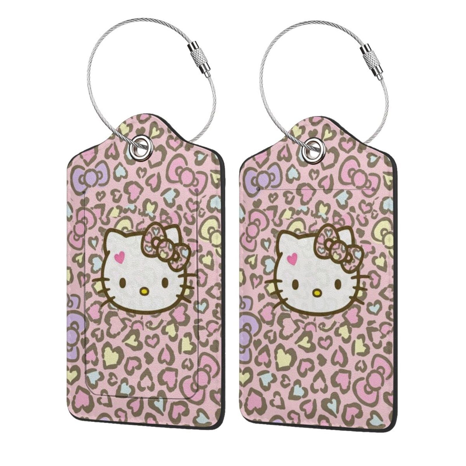 Hello Kitty Luggage Tags for Suitcases Travel ID Identification Labels ...