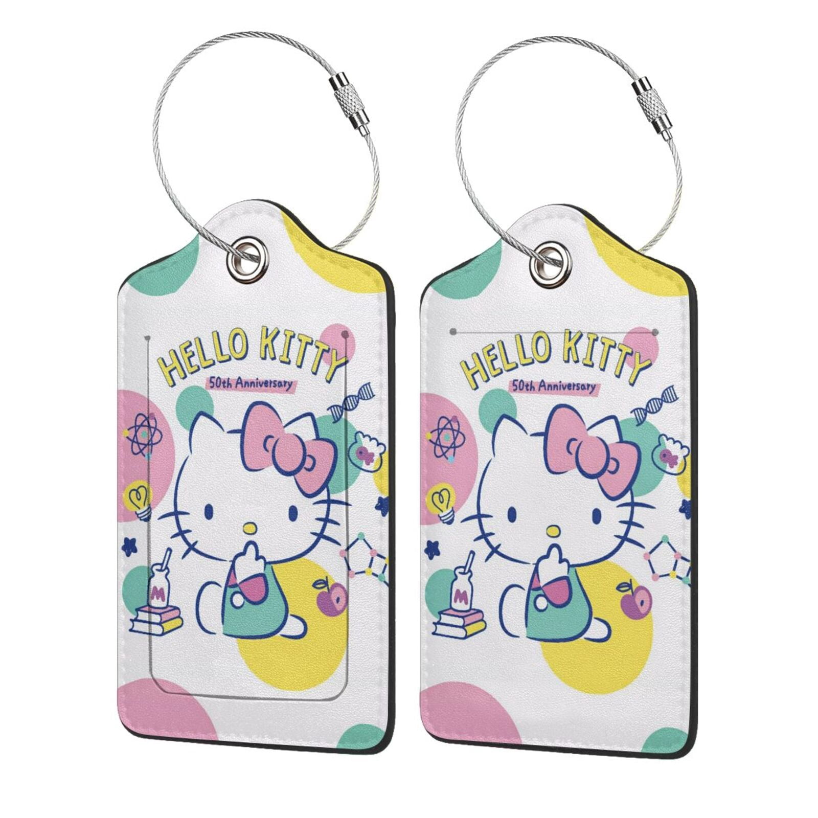 Hello Kitty Luggage Tags for Suitcases Travel ID Identification Labels ...