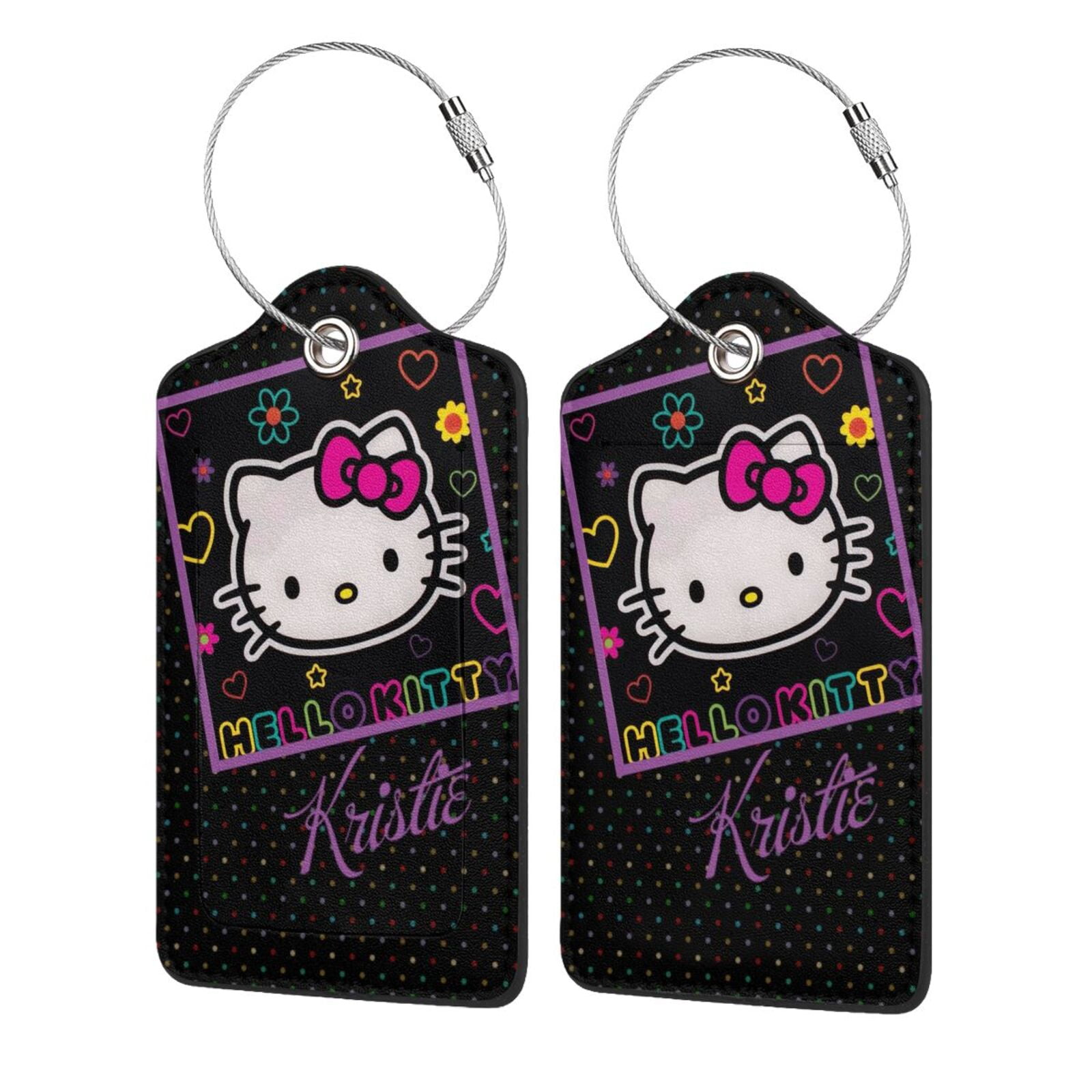 Hello Kitty Luggage Tags for Suitcases Travel ID Identification Labels ...