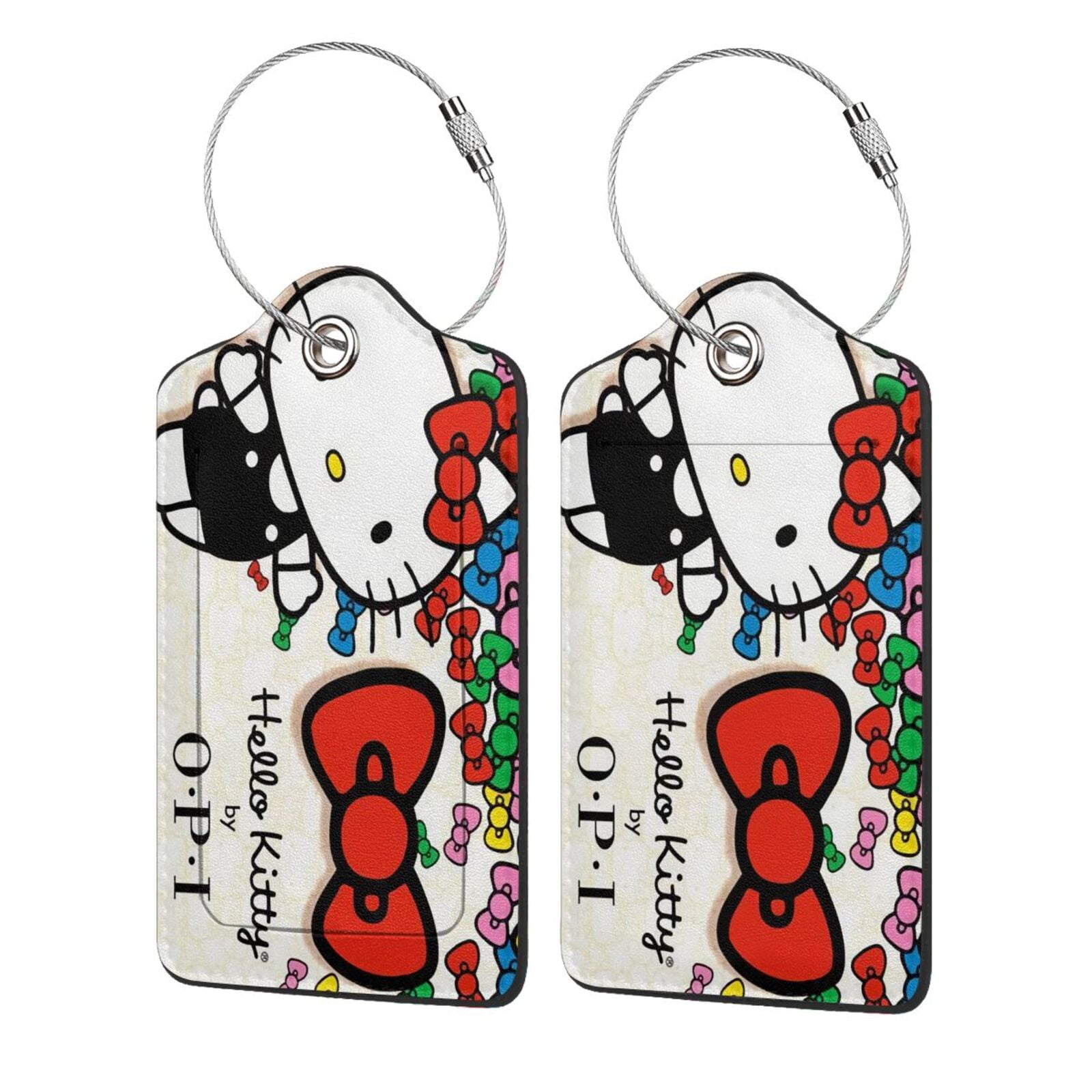 Hello Kitty Luggage Tags for Suitcases Travel ID Identification Labels ...