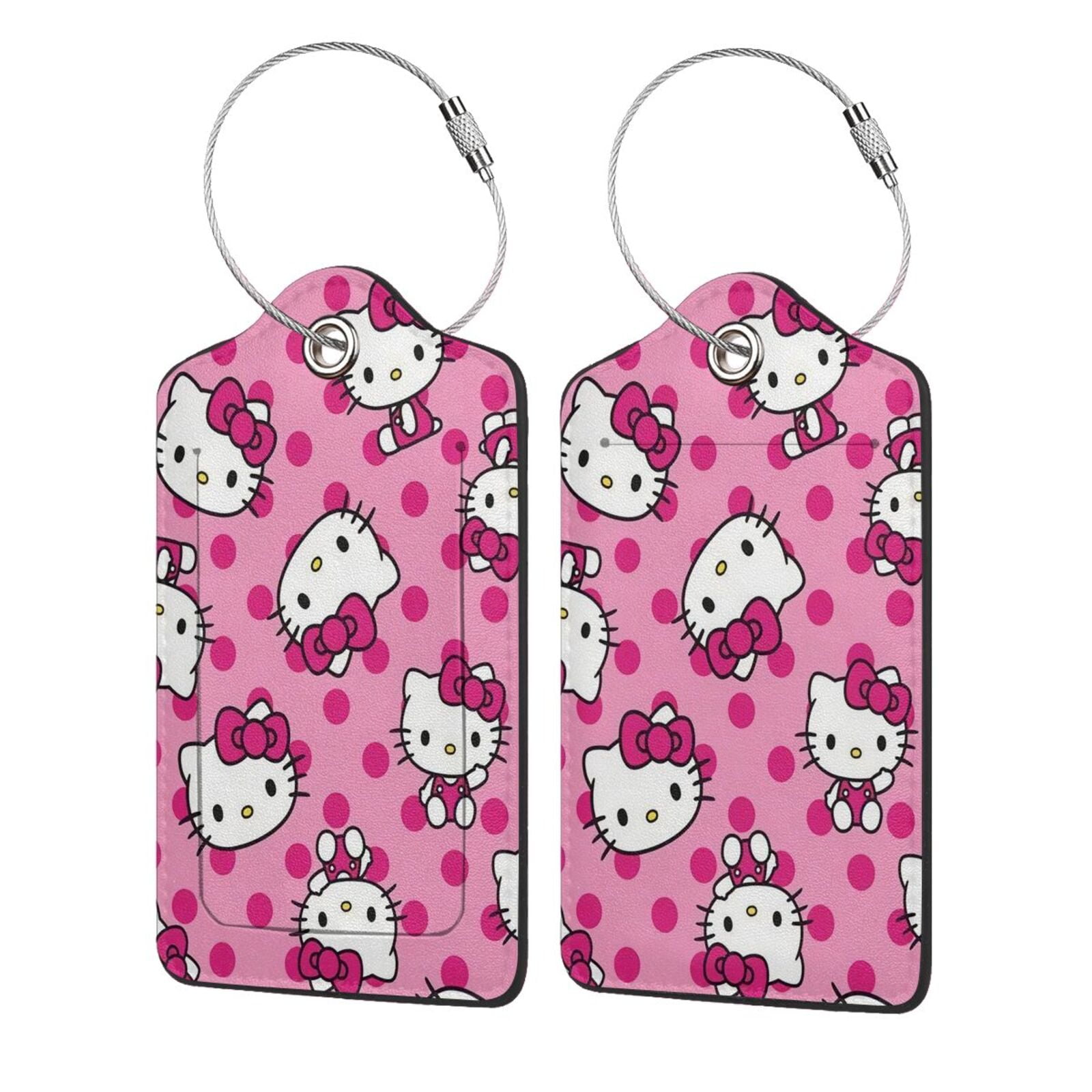 Hello Kitty Luggage Tags for Suitcases Travel ID Identification Labels ...