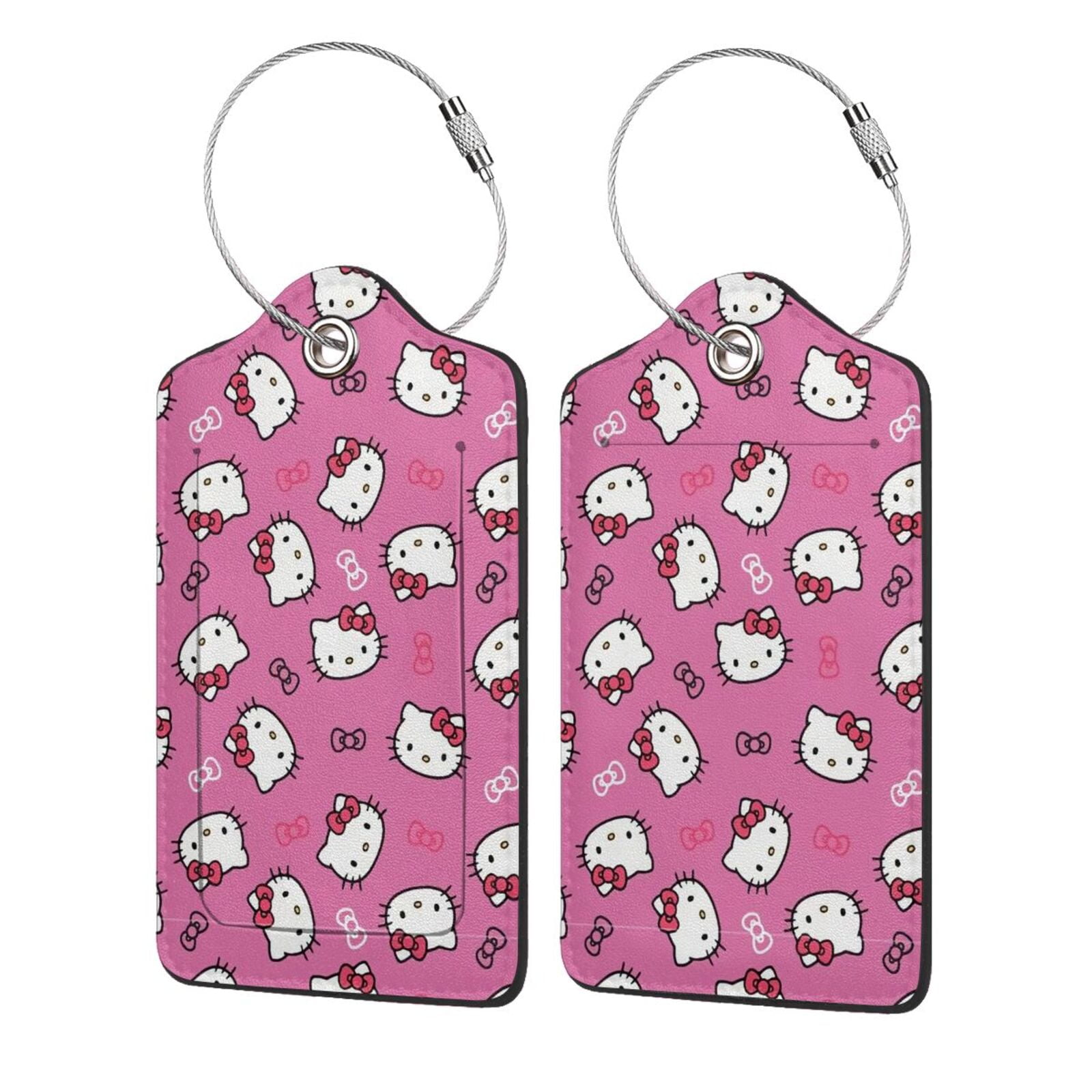 Hello Kitty Luggage Tags for Suitcases Travel ID Identification Labels ...