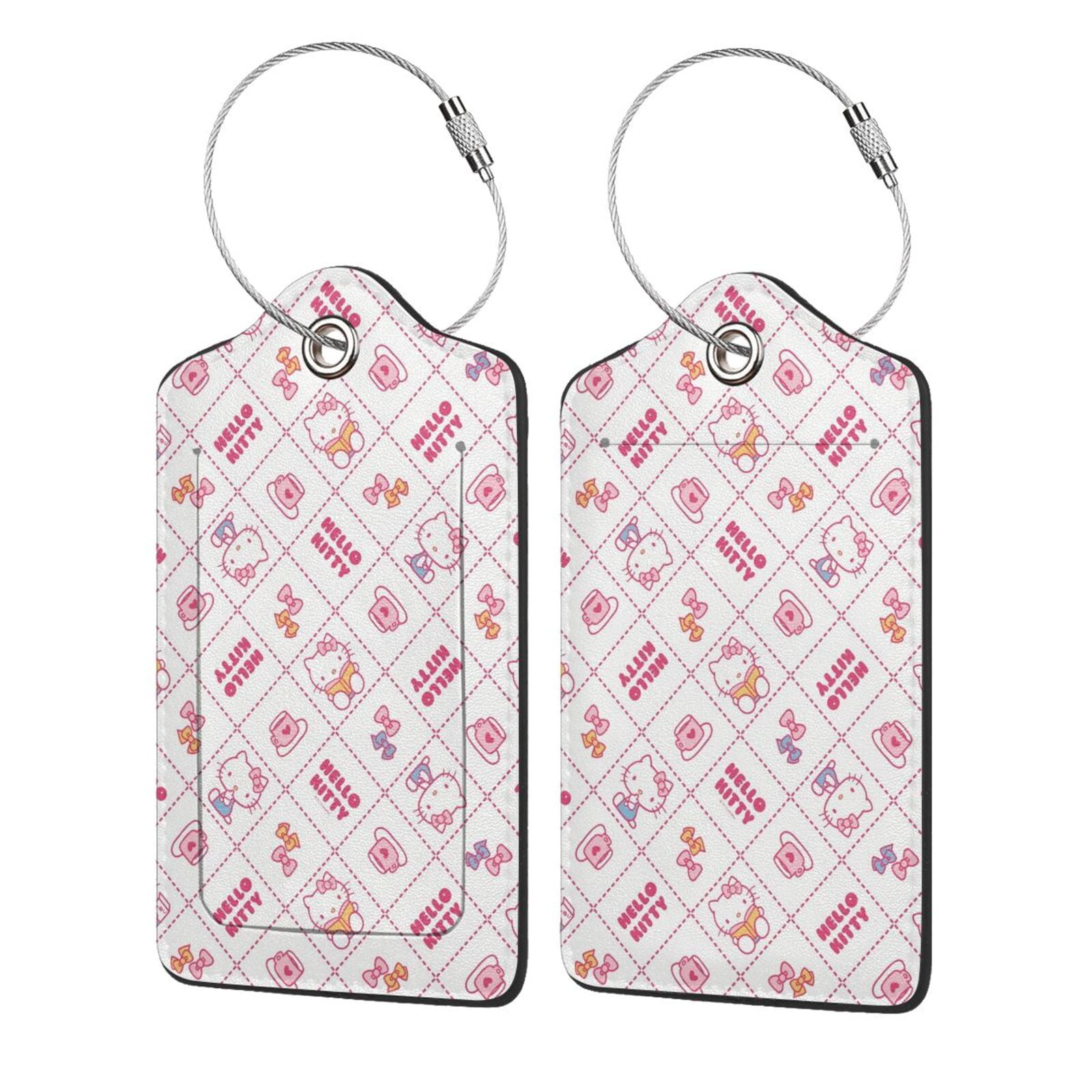 Hello Kitty Luggage Tags for Suitcases Travel ID Identification Labels ...