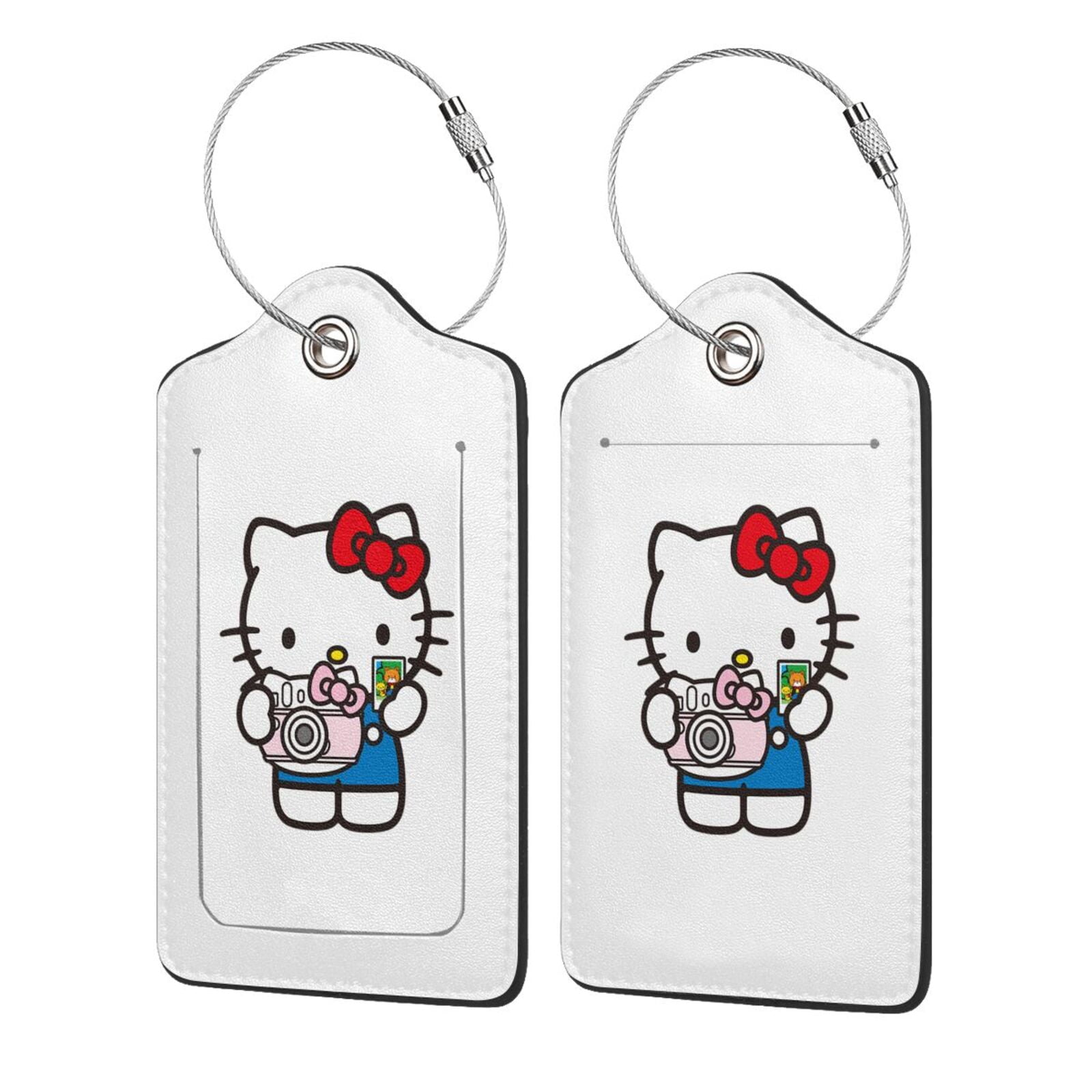 Hello Kitty Luggage Tags for Suitcases Travel ID Identification Labels ...