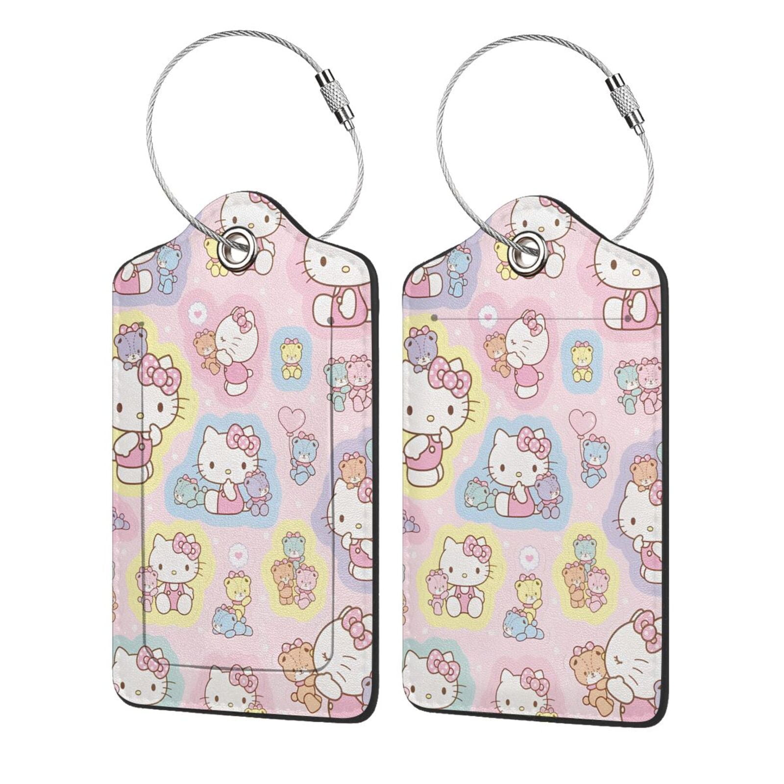 Hello Kitty Luggage Tags for Suitcases Travel ID Identification Labels ...