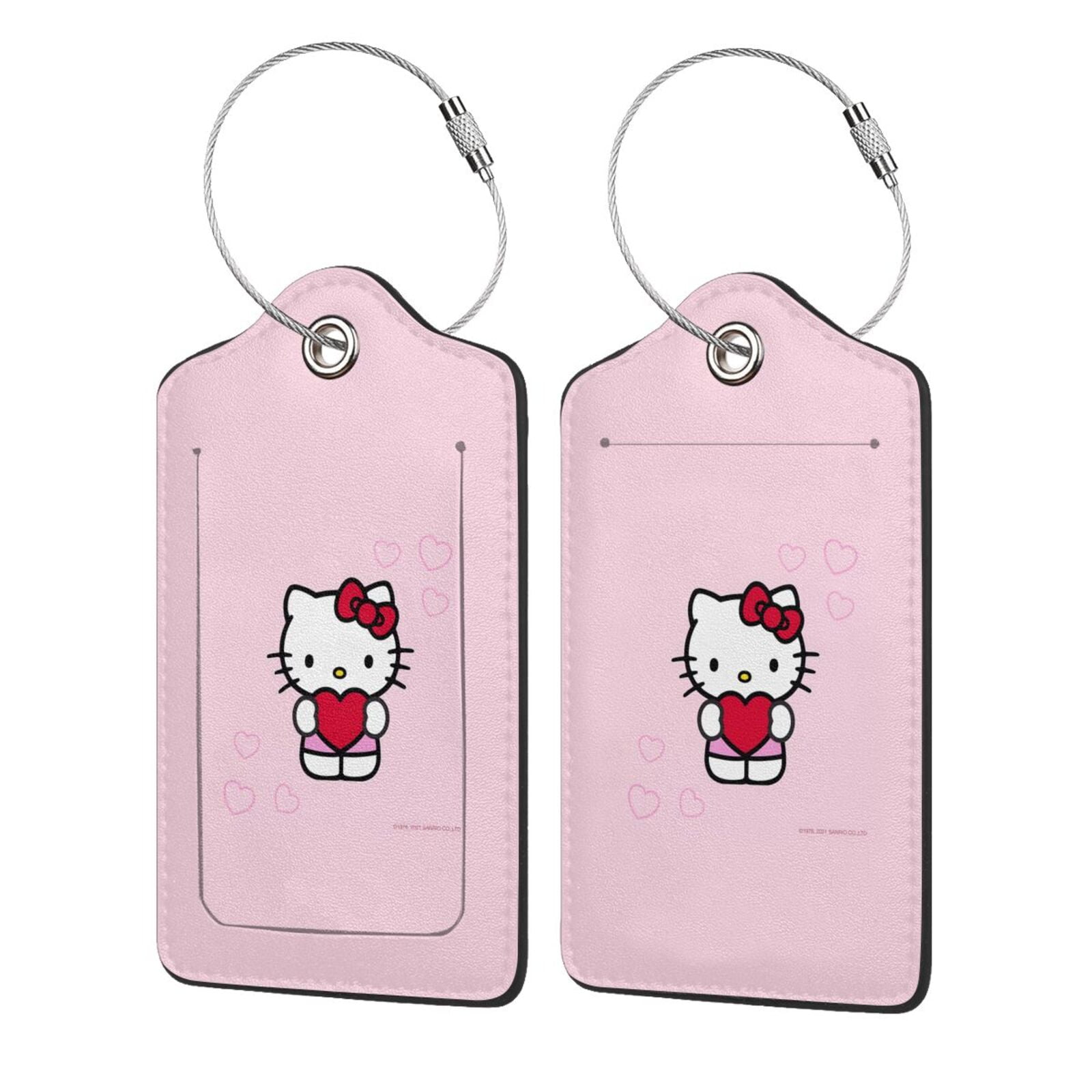 Hello Kitty Luggage Tags for Suitcases Travel ID Identification Labels ...