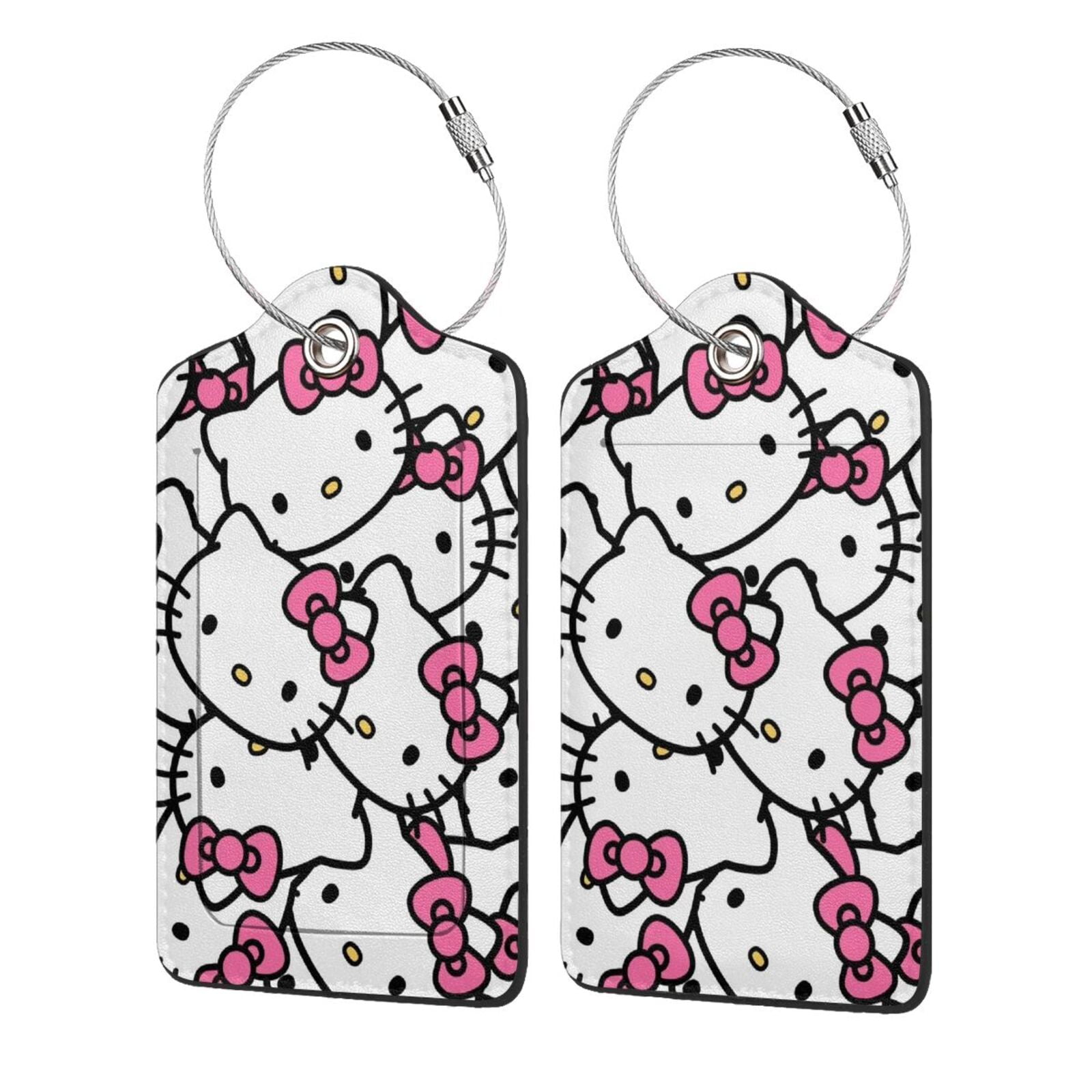 Hello Kitty Luggage Tags for Suitcases Travel ID Identification Labels ...