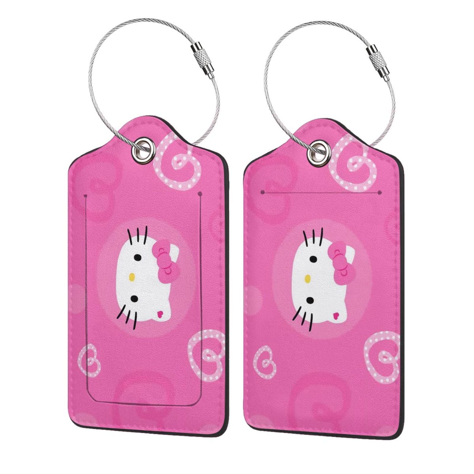 Hello Kitty Luggage Tags for Suitcases Travel ID Identification Labels ...