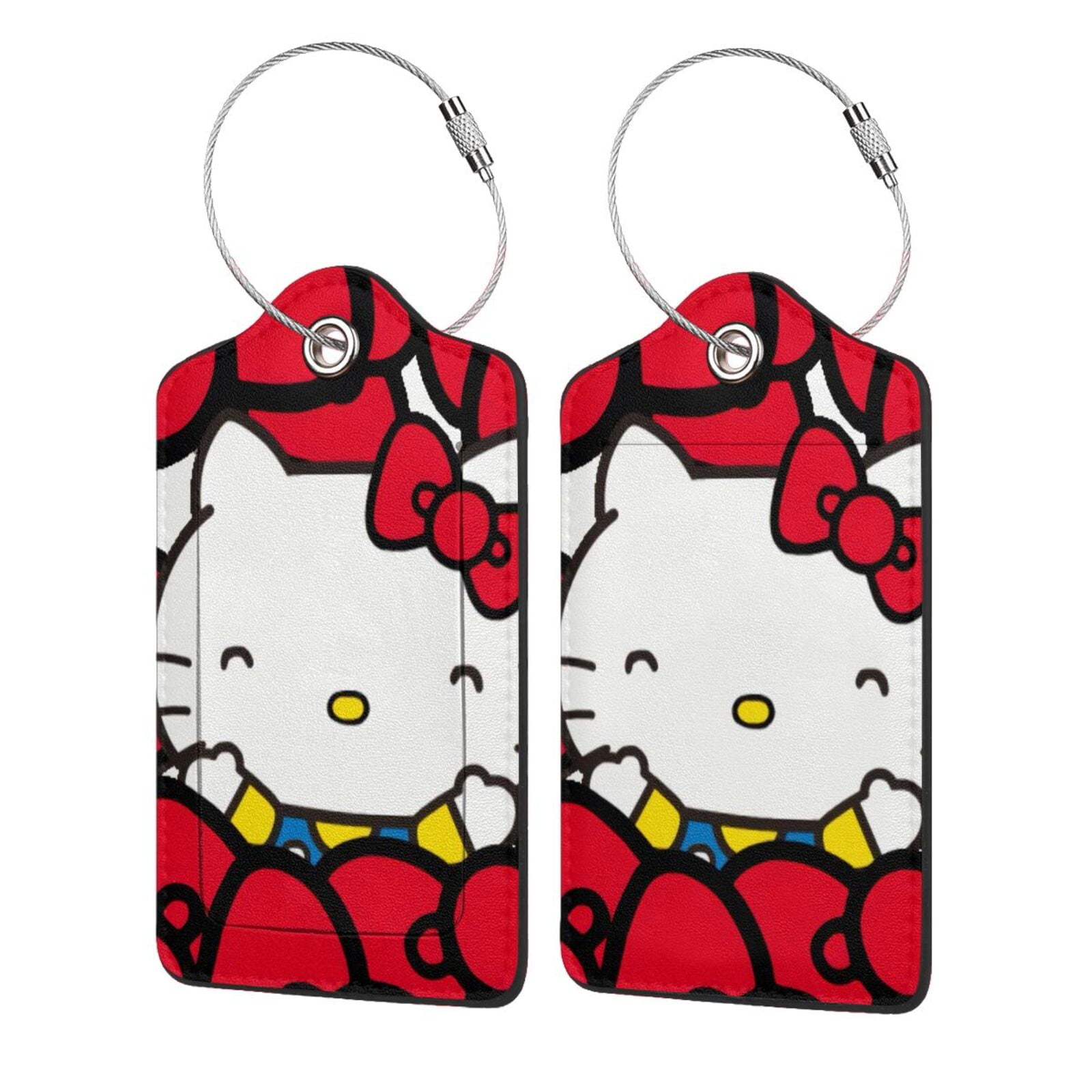Hello Kitty Luggage Tags for Suitcases Travel ID Identification Labels ...