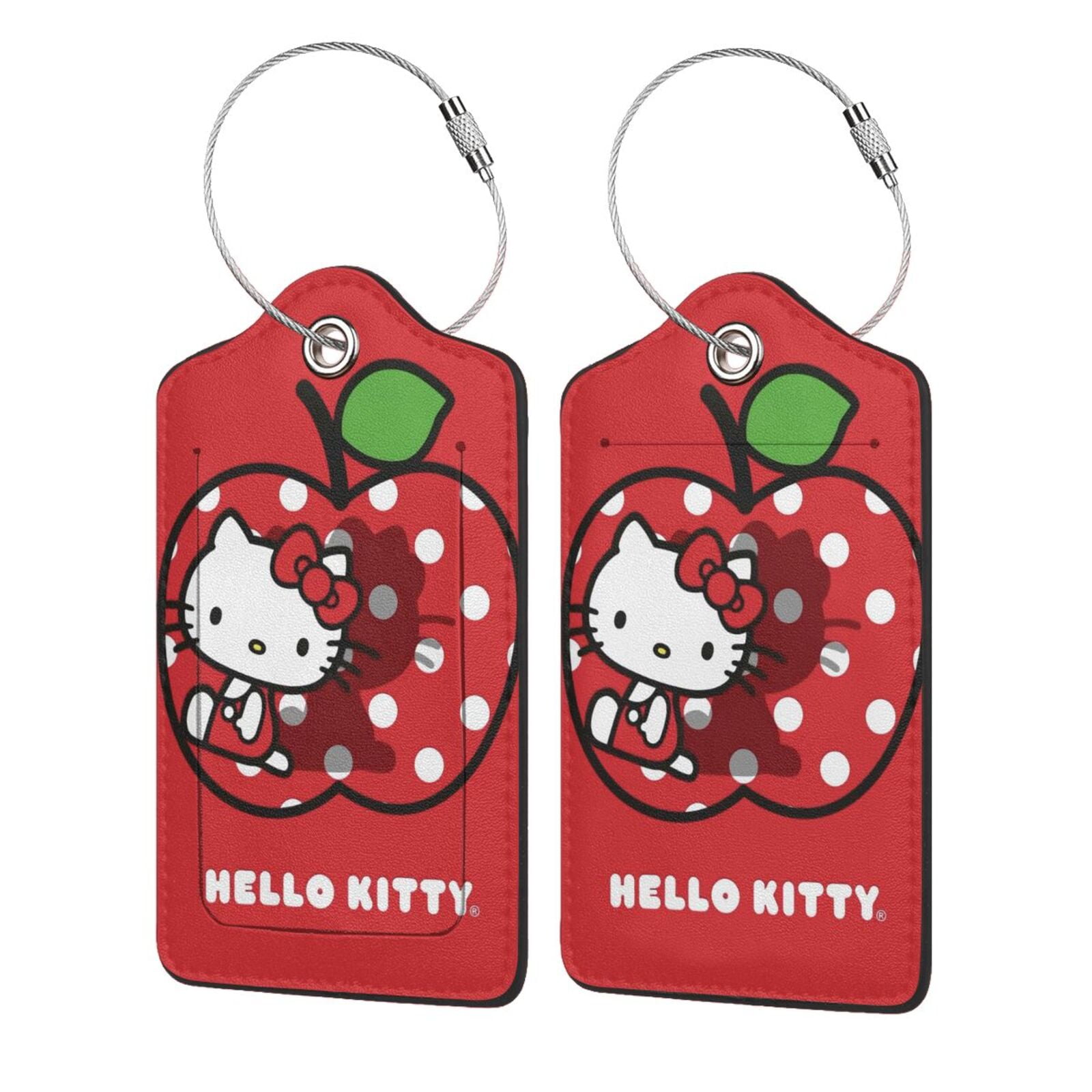 Hello Kitty Luggage Tags for Suitcases Travel ID Identification Labels ...