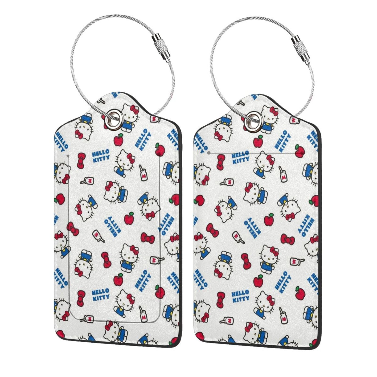 Hello Kitty Luggage Tags for Suitcases Travel ID Identification Labels ...