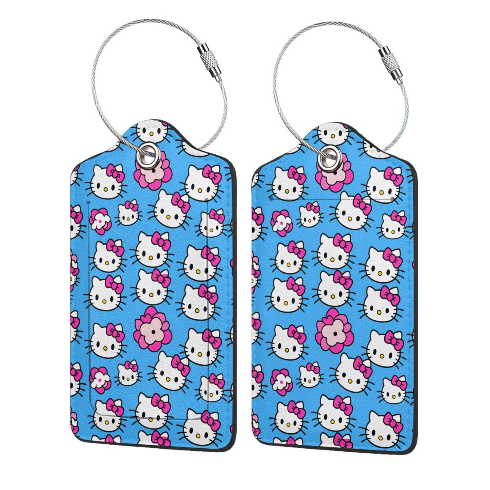 Hello Kitty Luggage Tags for Suitcases Travel ID Identification Labels ...