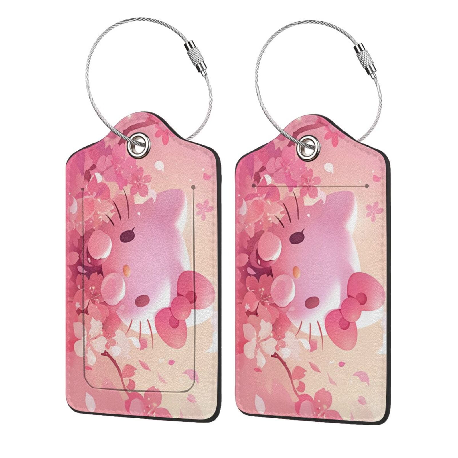 Hello Kitty Luggage Tags for Suitcases Travel ID Identification Labels ...