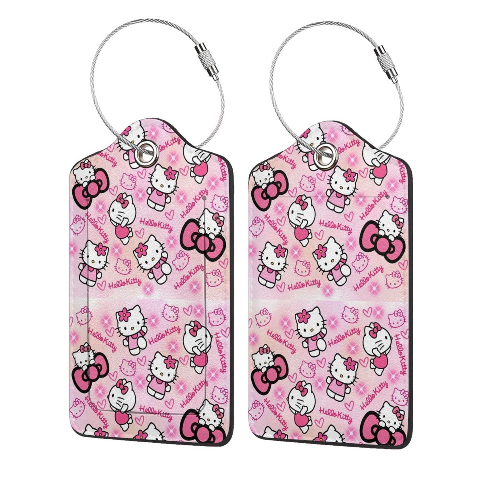 Hello Kitty Luggage Tags for Suitcases Travel ID Identification Labels ...