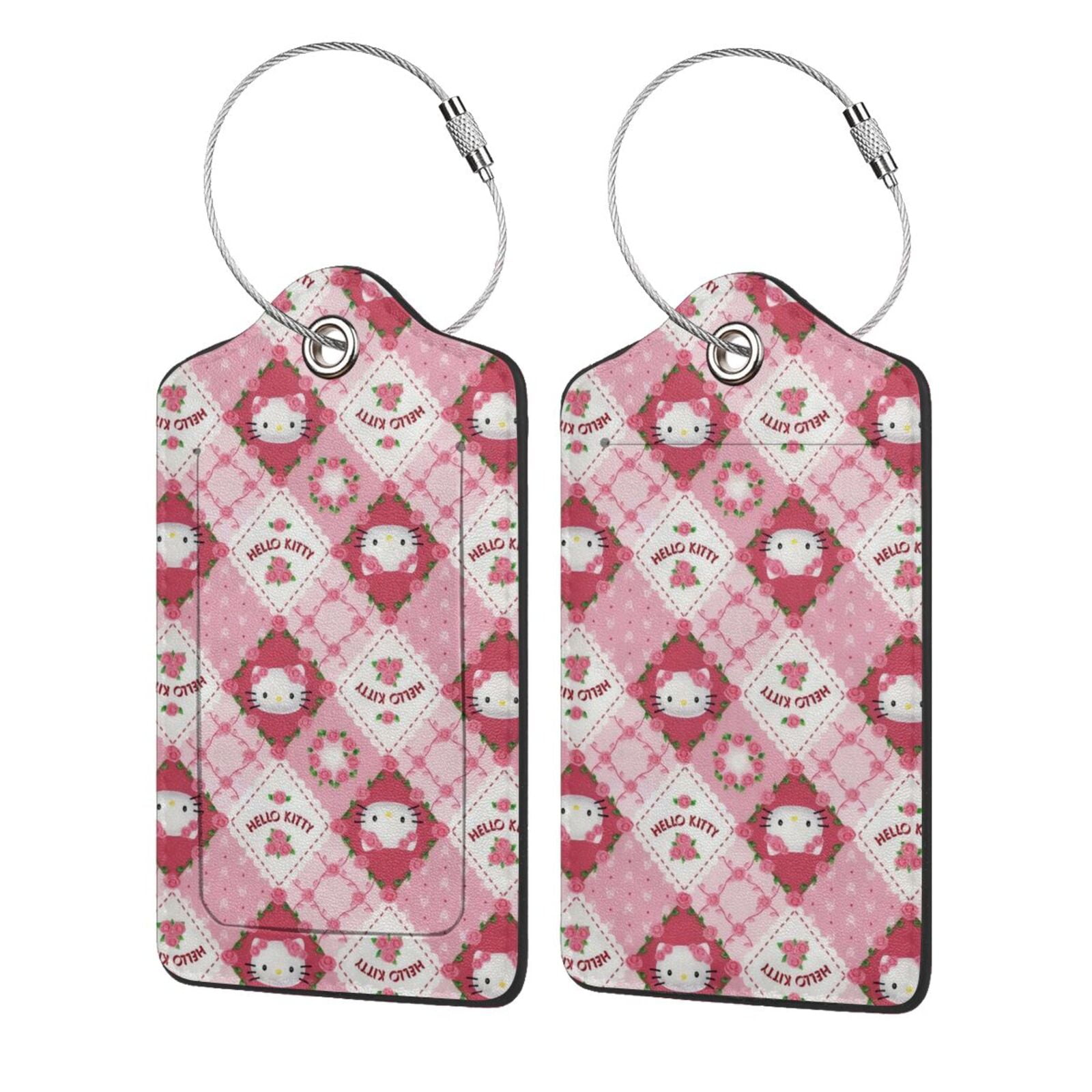 Hello Kitty Luggage Tags for Suitcases Travel ID Identification Labels ...