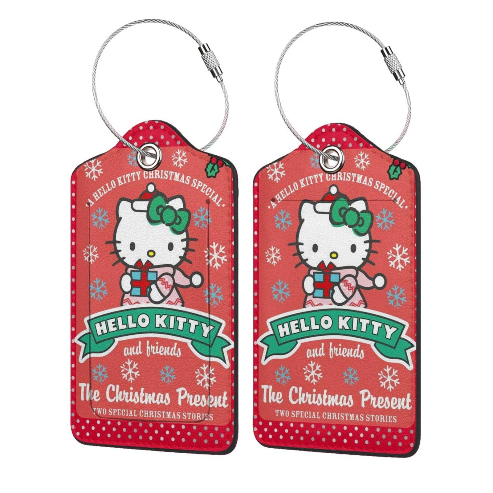 Hello Kitty Luggage Tags for Suitcases Travel ID Identification Labels ...