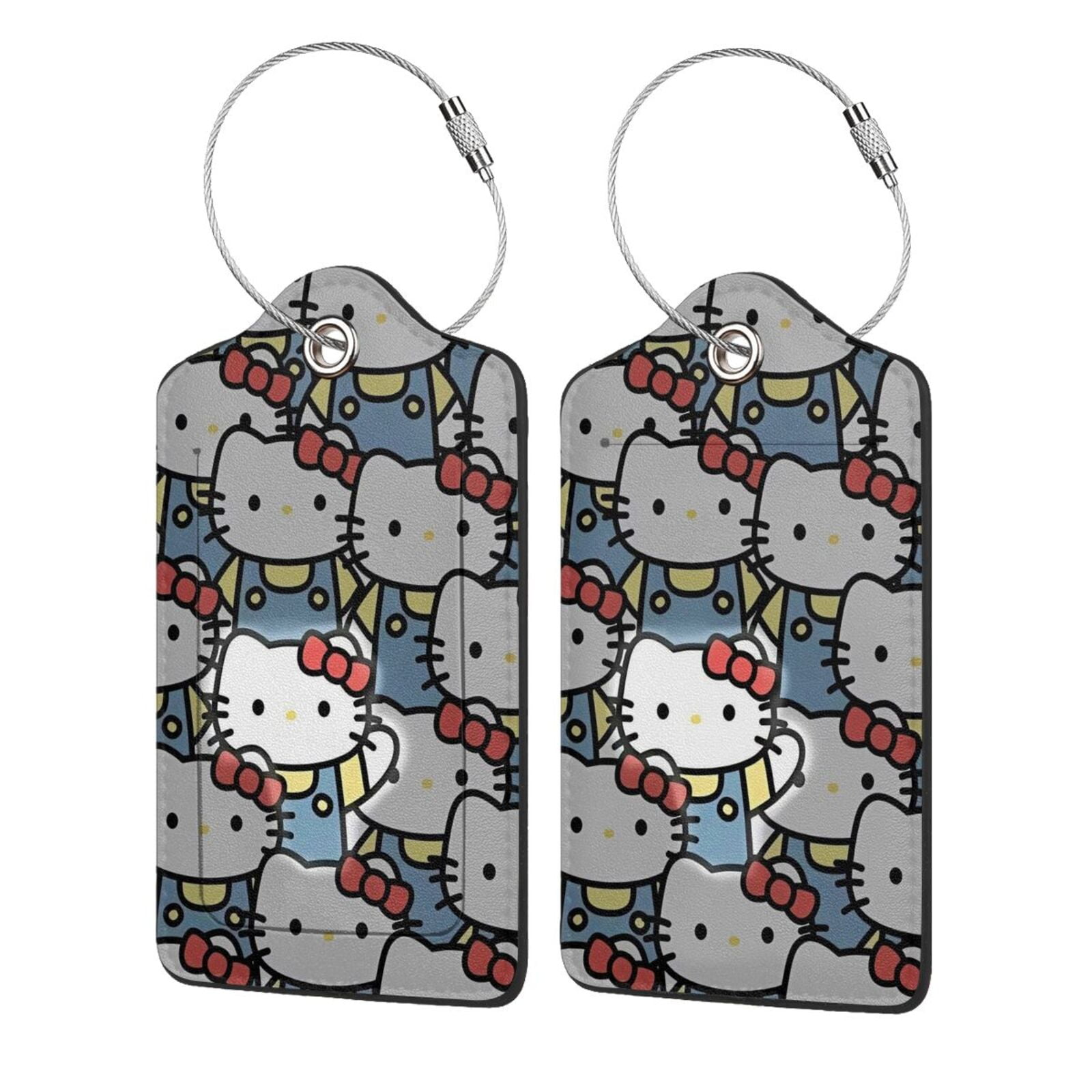 Hello Kitty Luggage Tags for Suitcases Travel ID Identification Labels ...