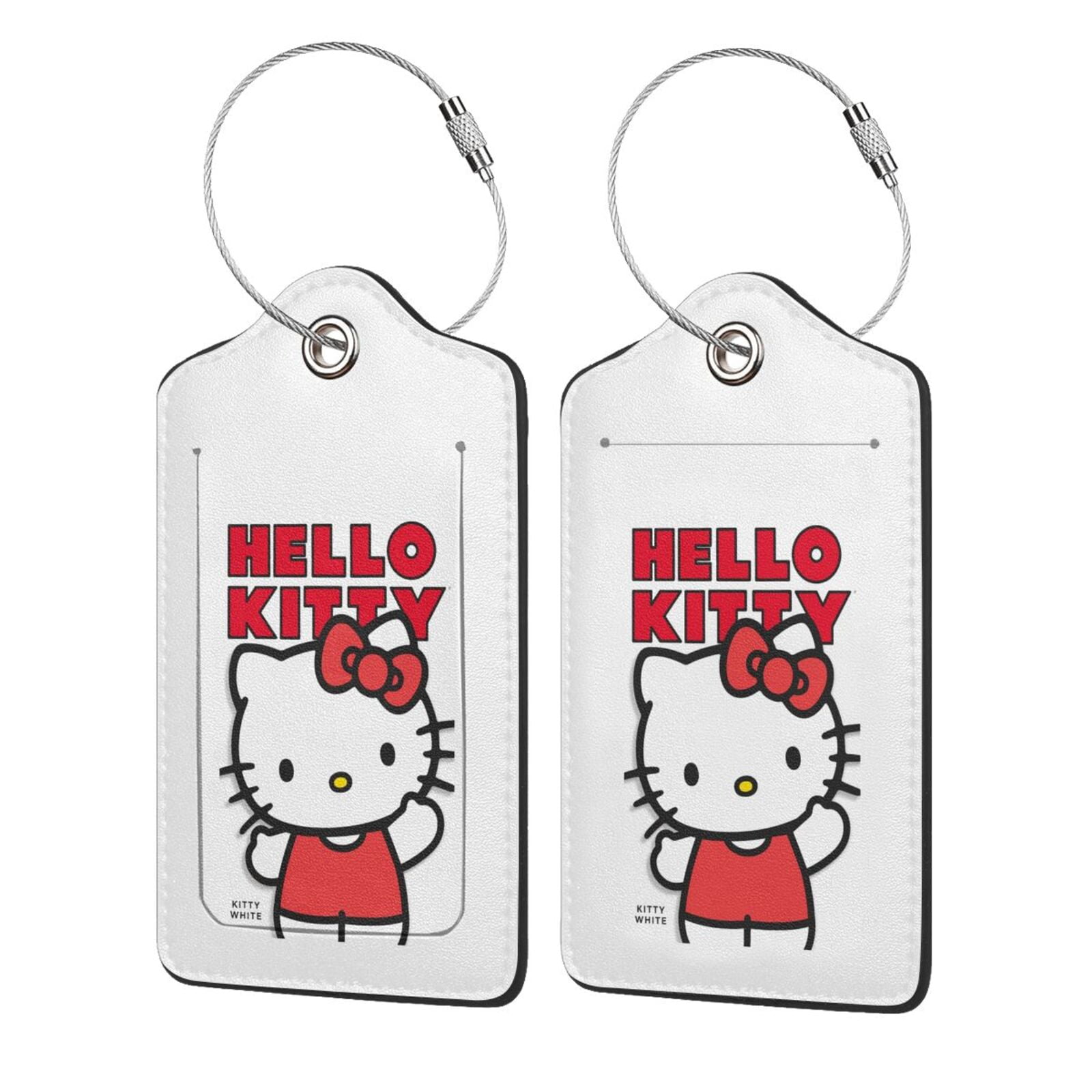 Hello Kitty Luggage Tags for Suitcases Travel ID Identification Labels ...