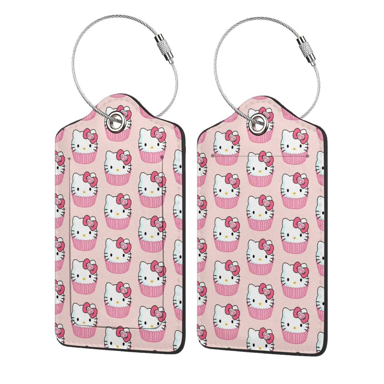Hello Kitty Luggage Tags for Suitcases Travel ID Identification Labels ...