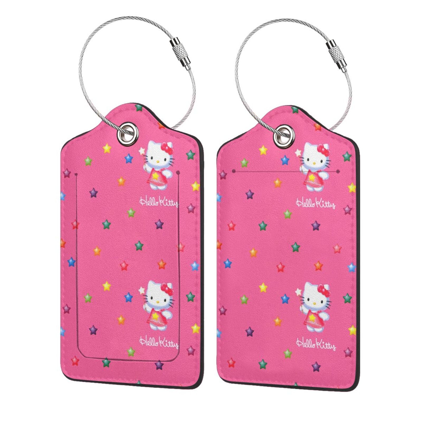 Hello Kitty Luggage Tags for Suitcases Travel ID Identification Labels ...