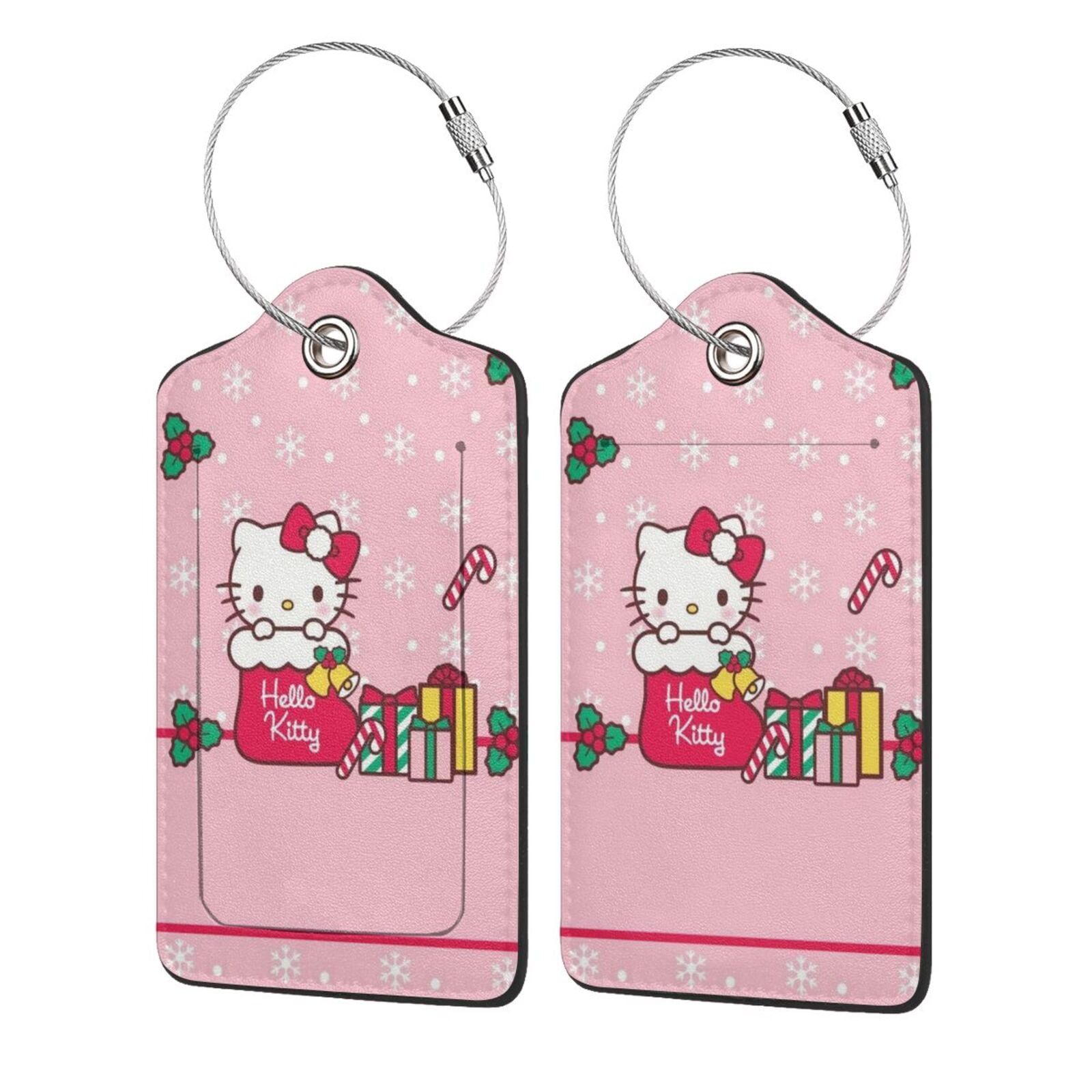 Hello Kitty Luggage Tags for Suitcases Travel ID Identification Labels ...