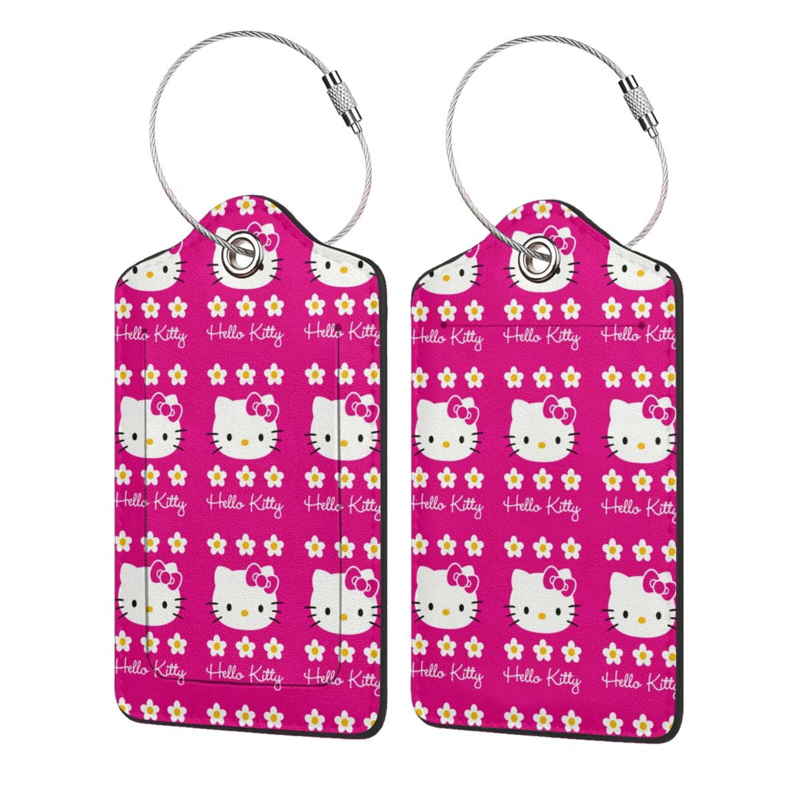 Hello Kitty Luggage Tags for Suitcases Travel ID Identification Labels ...