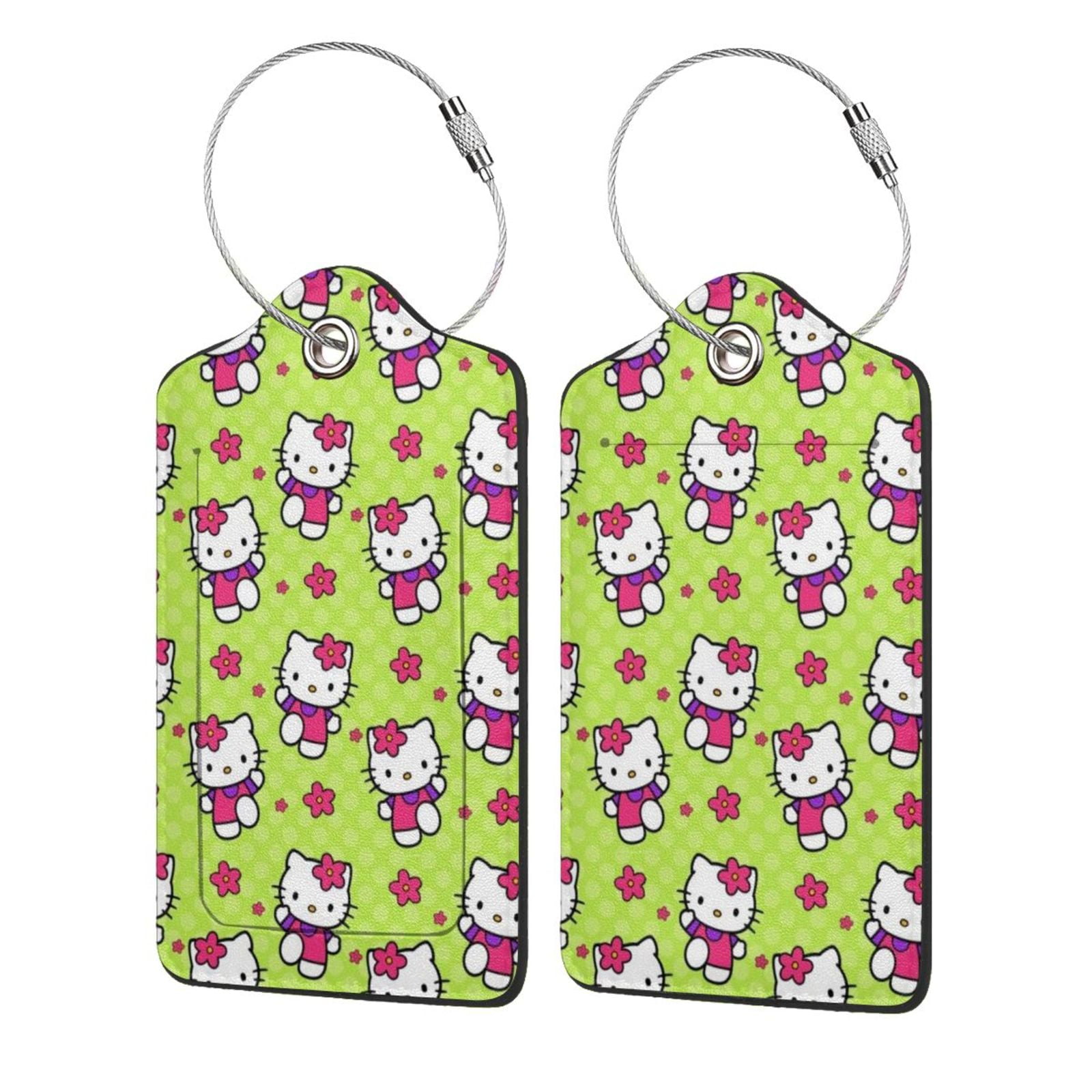 Hello Kitty Luggage Tags for Suitcases Travel ID Identification Labels ...
