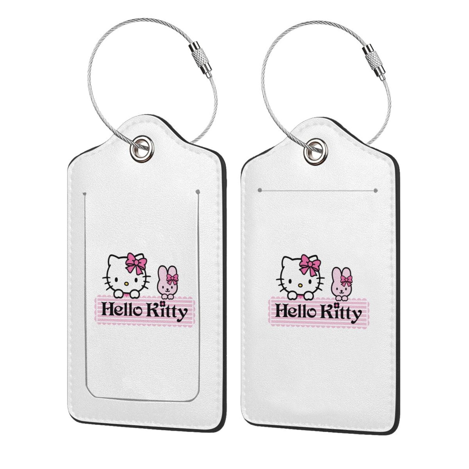 Hello Kitty Luggage Tags for Suitcases Travel ID Identification Labels ...