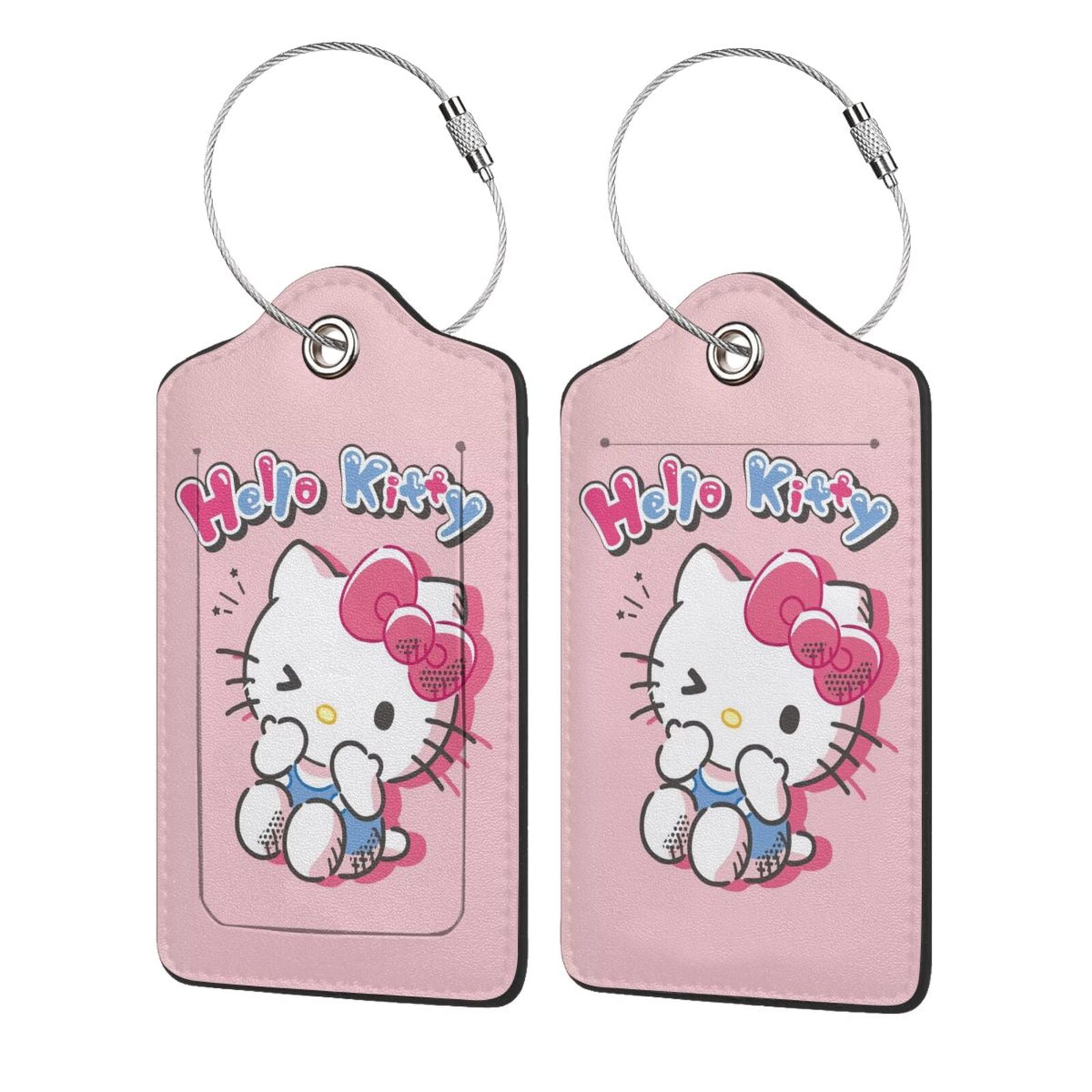 Hello Kitty Luggage Tags for Suitcases Travel ID Identification Labels ...