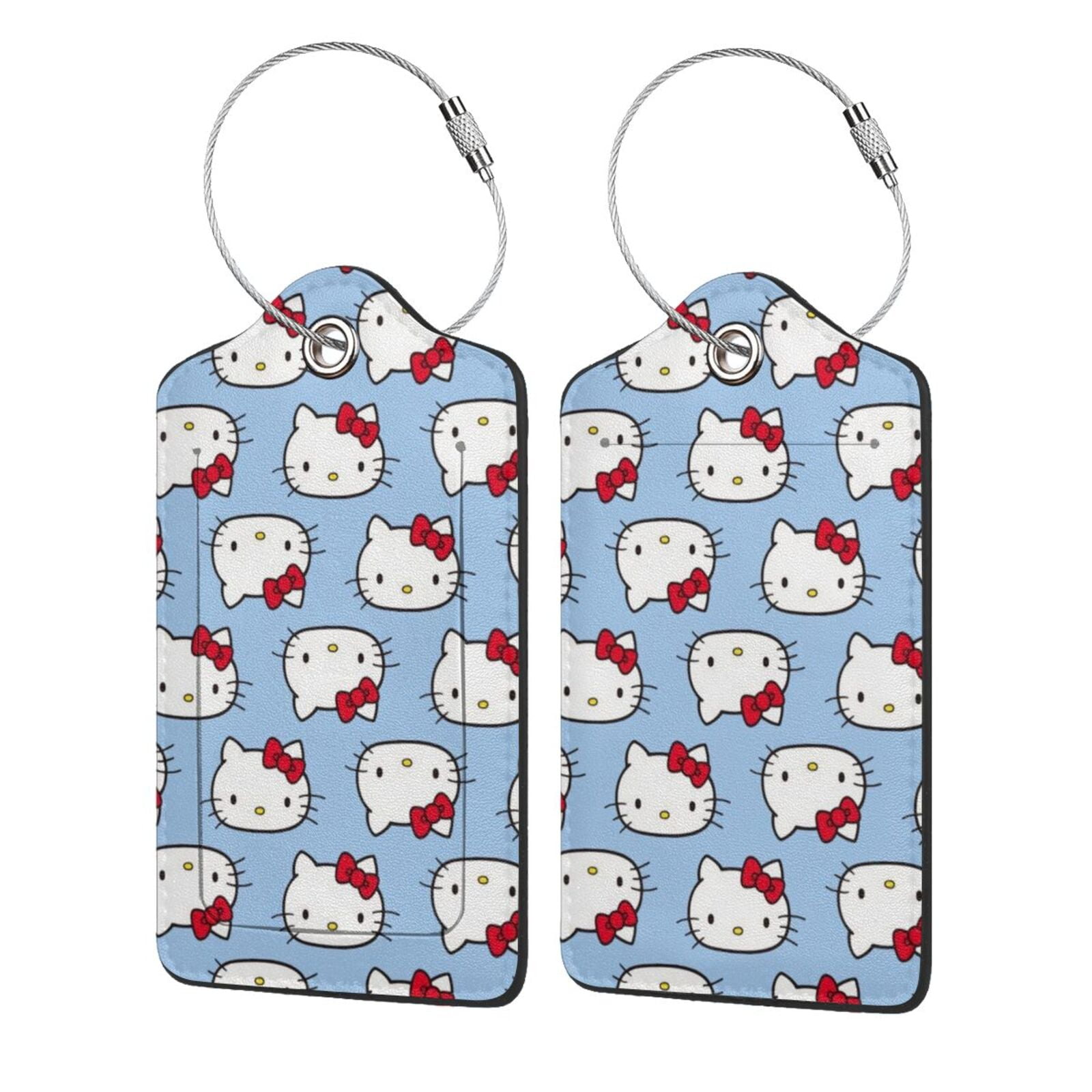 Hello Kitty Luggage Tags for Suitcases Travel ID Identification Labels ...