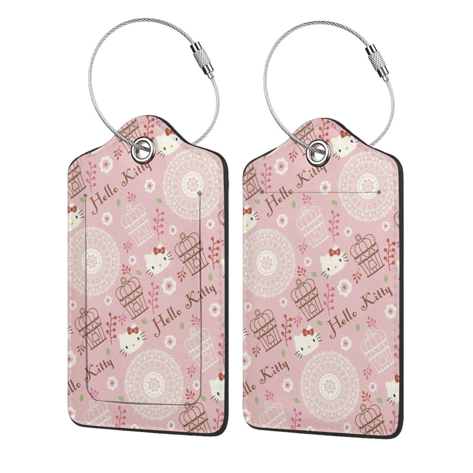 Hello Kitty Luggage Tags for Suitcases Travel ID Identification Labels ...