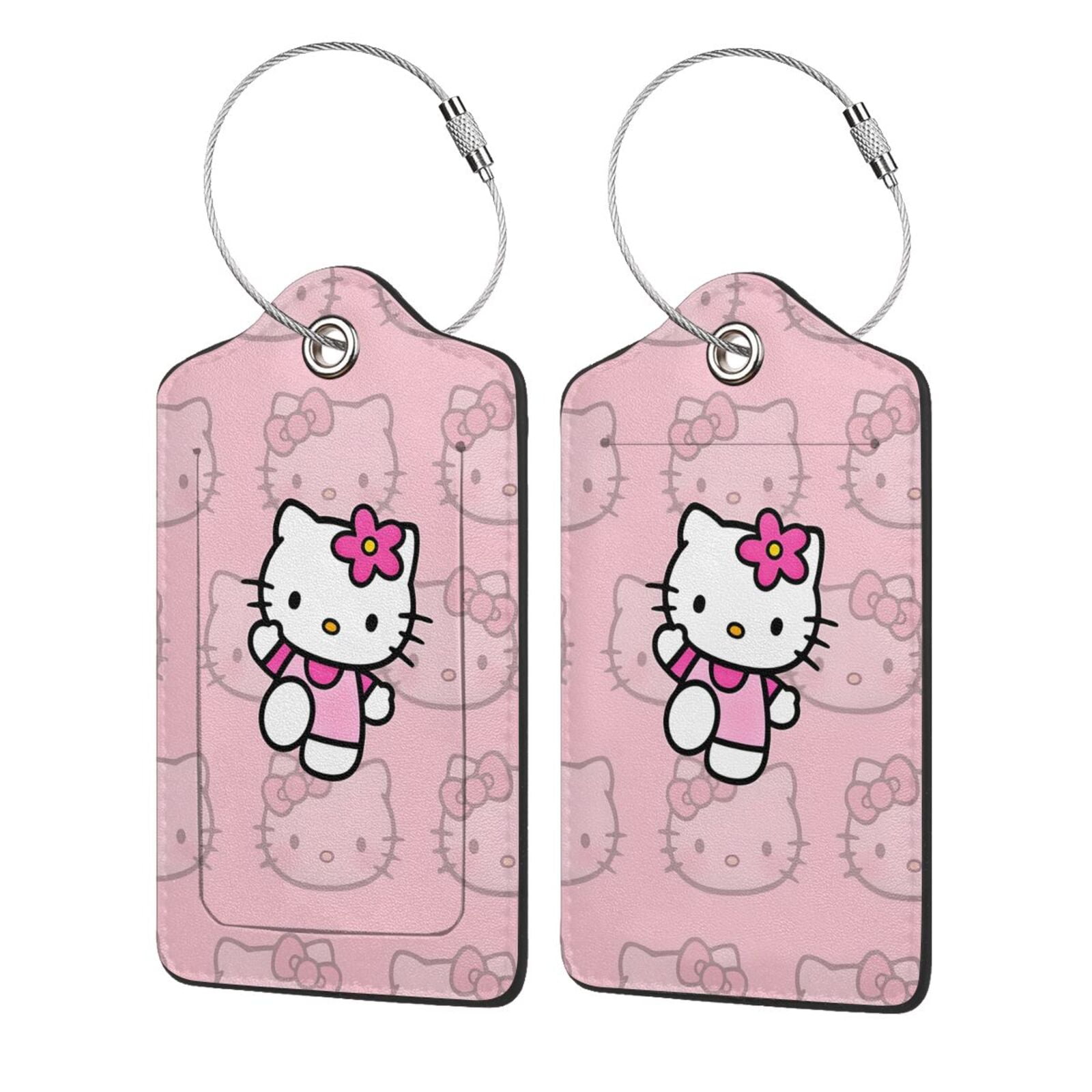 Hello Kitty Luggage Tags for Suitcases Travel ID Identification Labels ...