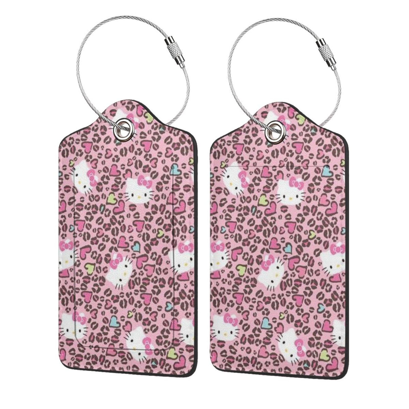 Hello Kitty Luggage Tags for Suitcases Travel ID Identification Labels ...