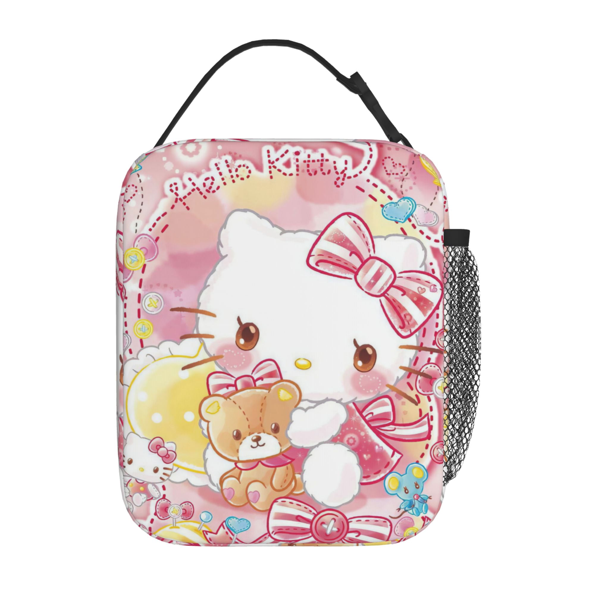 Hello Kitty Lunch Bag, Lunch Box Lunch Bag for Kids Adults, Portable ...