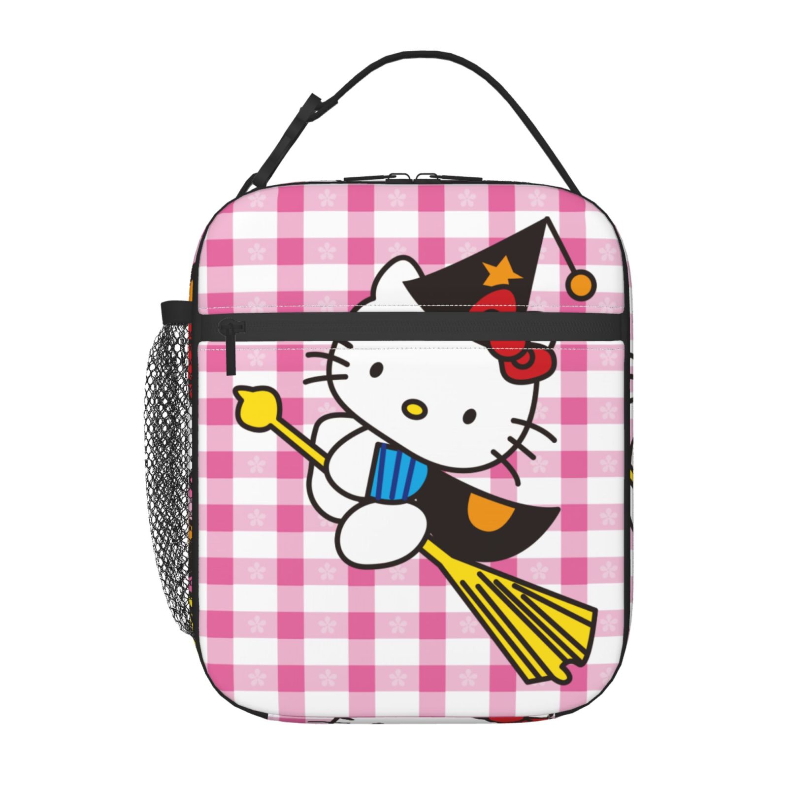 Hello Kitty Lunch Bag Cooler Tote Reusable Insulated Lunch Bag ...