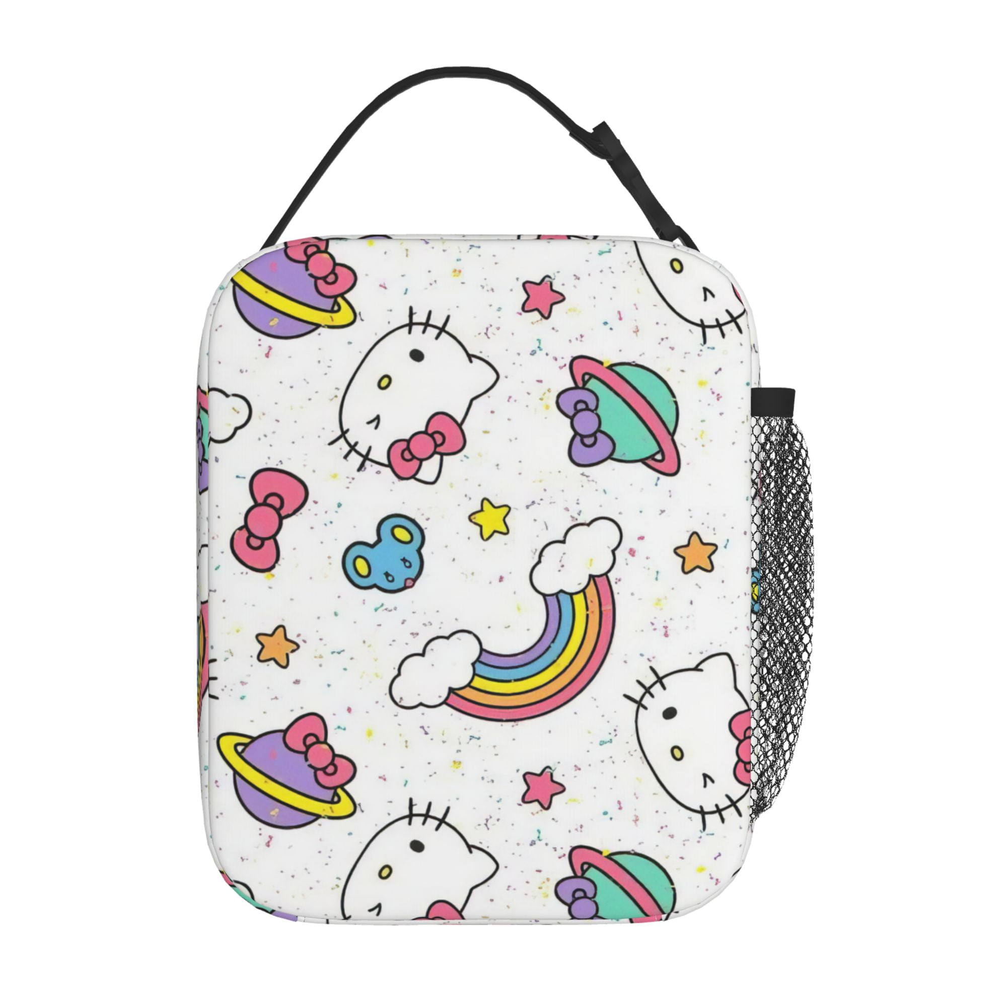 Hello Kitty Lunch Bag, Lunch Box Lunch Bag Portable Reusable Insulated ...