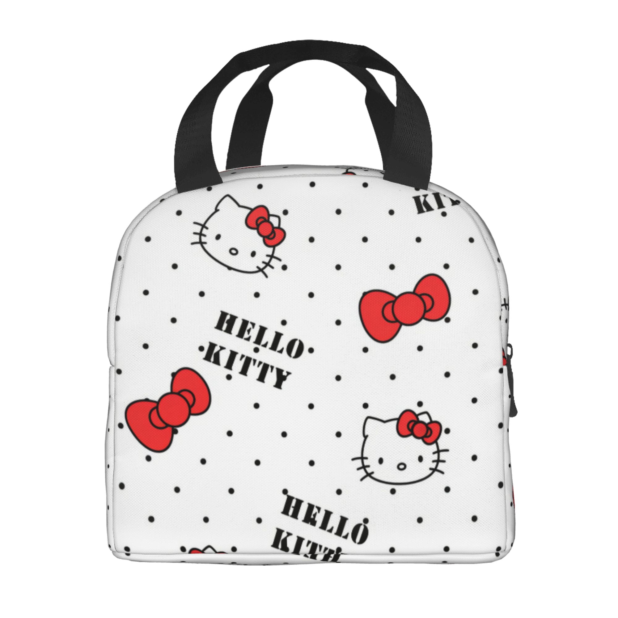 Hello Kitty Lunch Box, Lunch Bag Thickened Lunch Tote Reusable ...