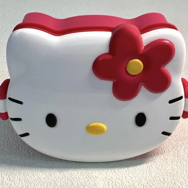 Hello Kitty Lunch Box Plastic Lunch Box Student Fruit Box Sealed 2024 ...