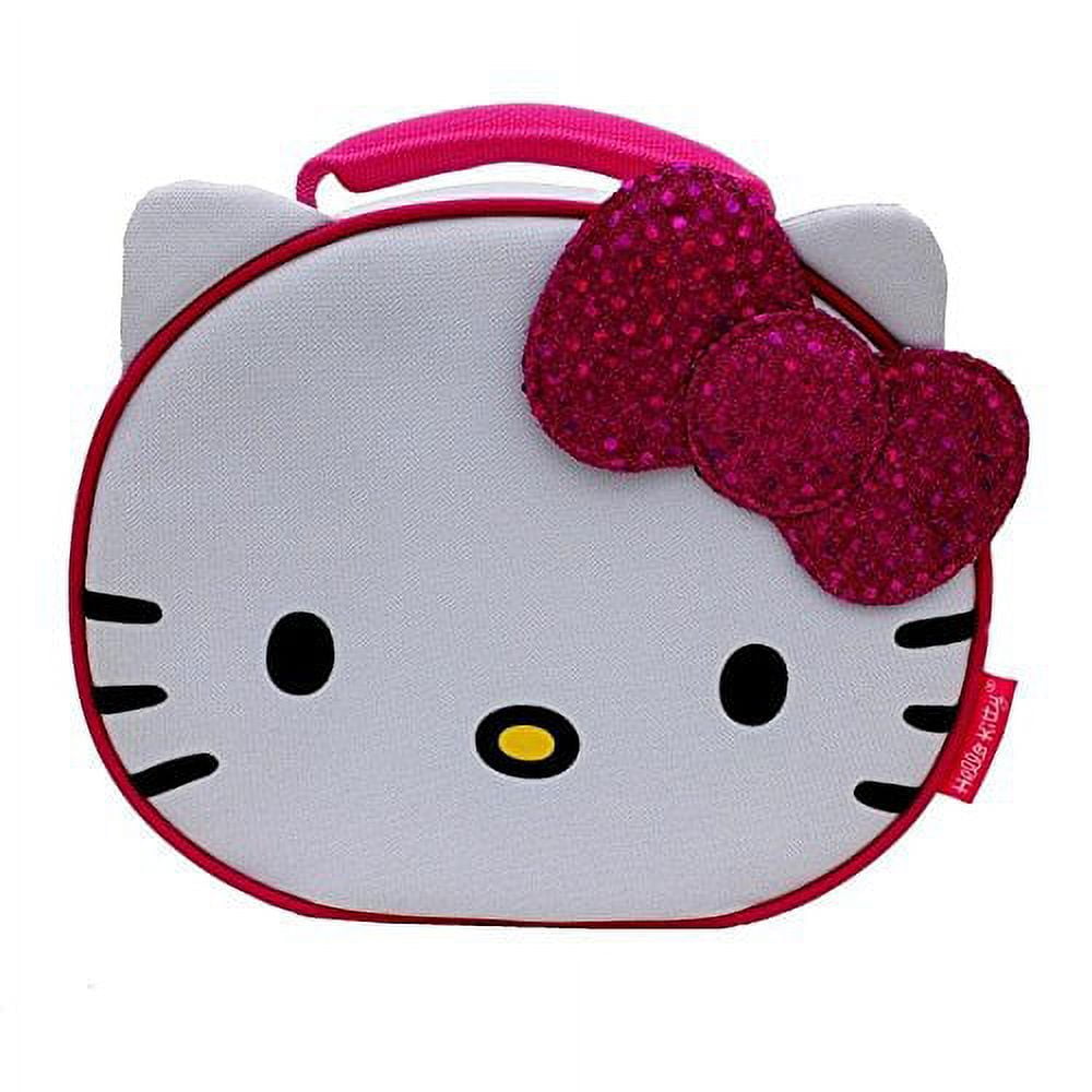 Hello Kitty Lunch Kit - Hello Kitty with Sequin Bow - Walmart.com