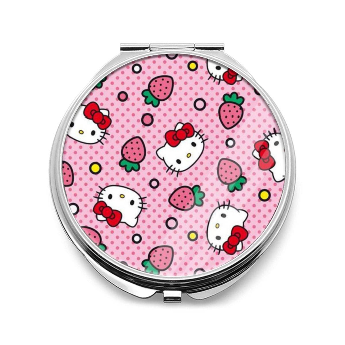 Hello Kitty Makeup Compact Mirrors, Personal Portable Travel Handheld ...