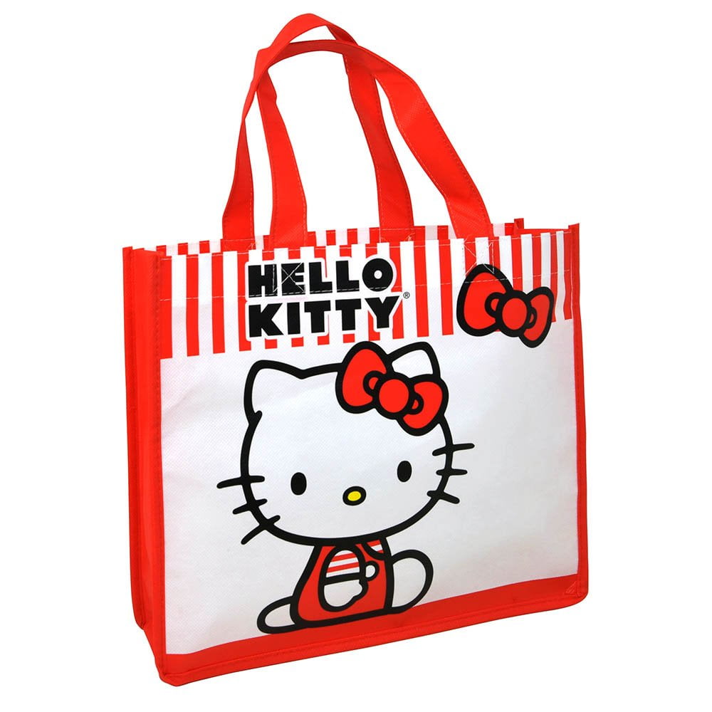Hello Kitty Medium Eco Friendly Non Woven Tote Bag with Hangtag-6 PCS ...