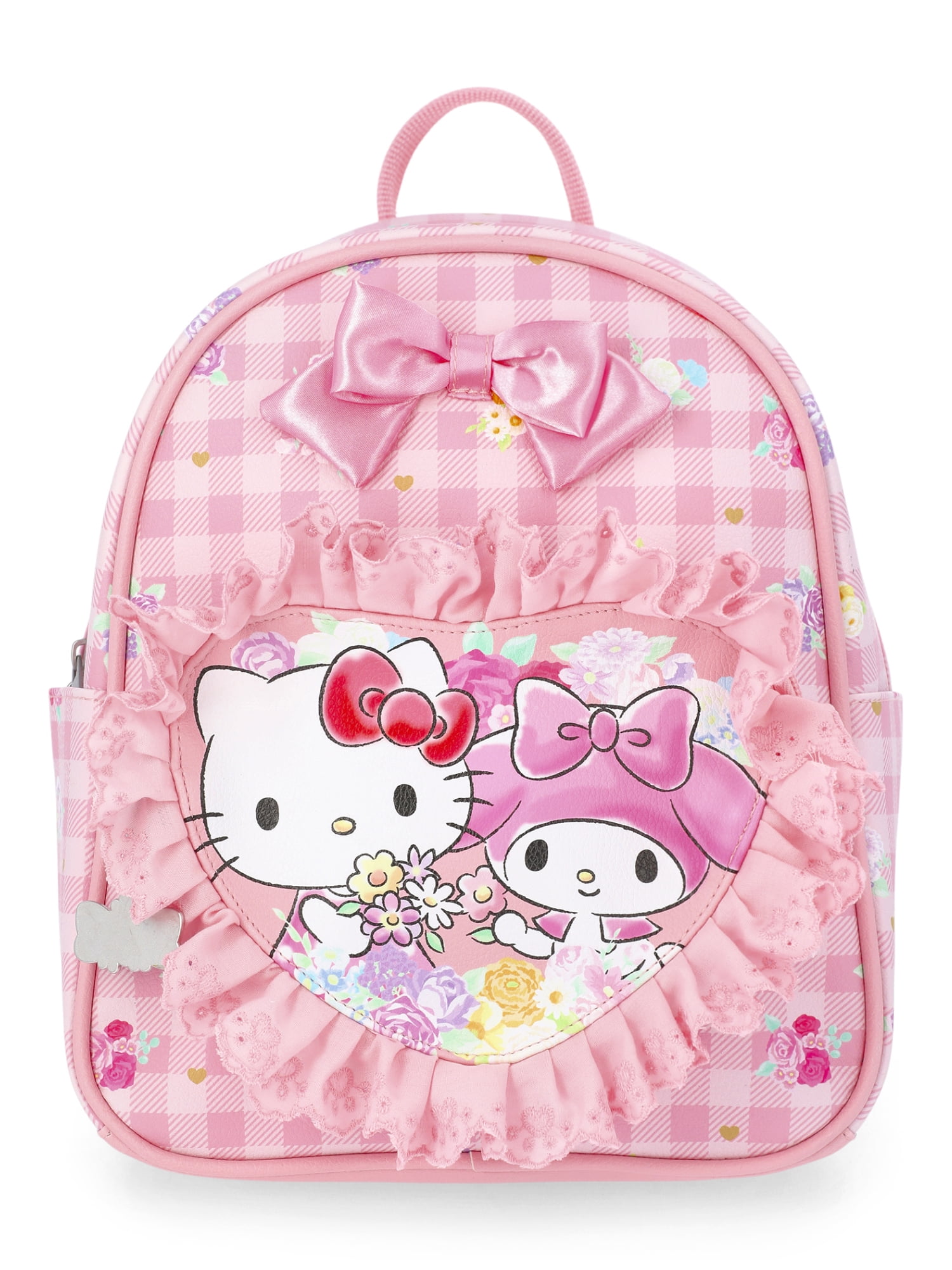 Sanrio Hello Kitty and My Melody Women's 10.5" Mini Backpack, Pink ...